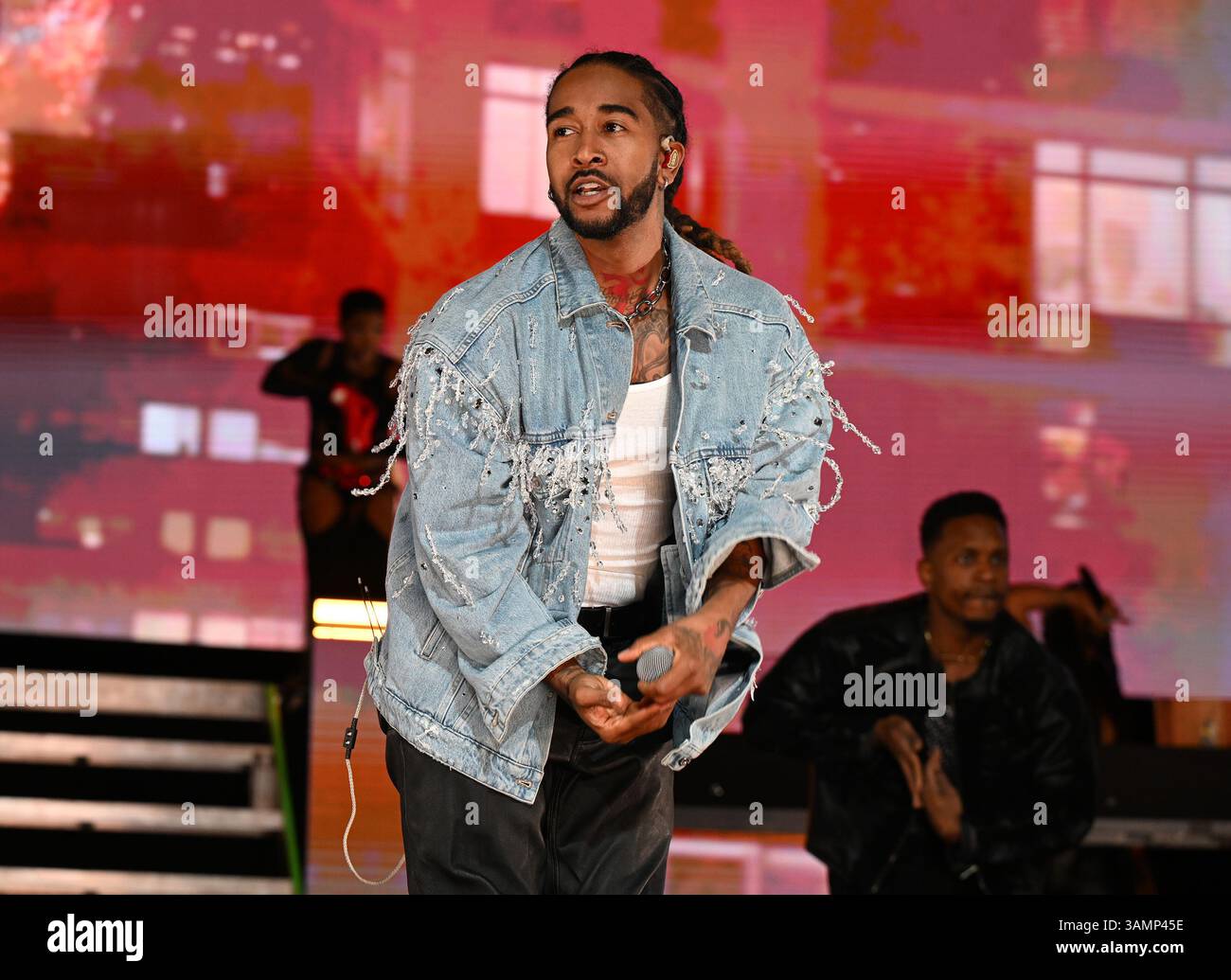 Sunrise FL, USA. 13th Apr, 2025. Omarion performs during The Millennium ...
