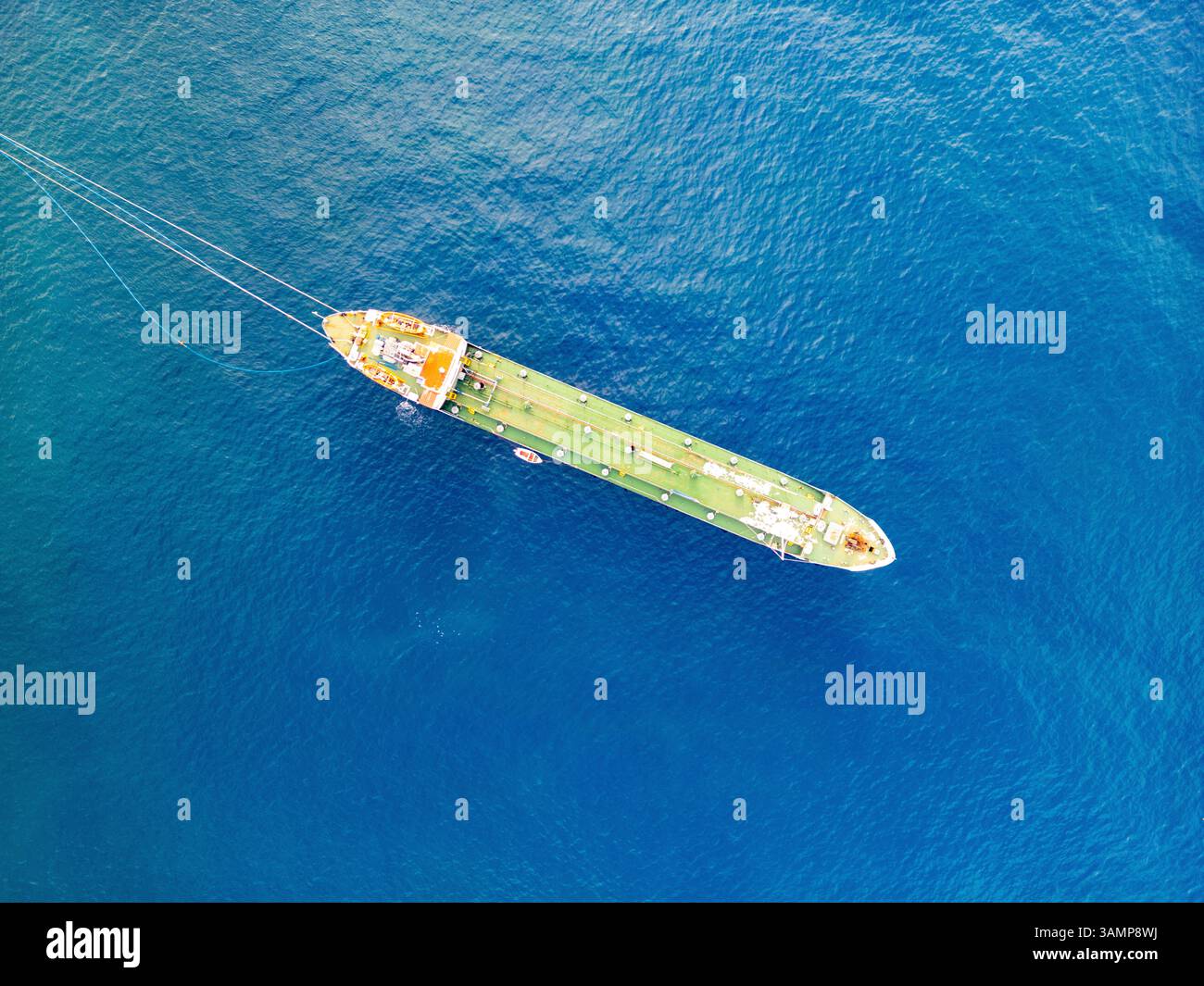 Aeial View of cargo ship, Stromboli, Messina, Italy Stock Photo - Alamy