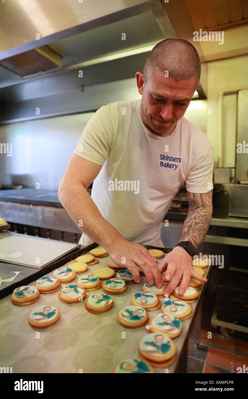 Graham McMorris of Skinners Bakery in Holywood, Co Down, with his ...