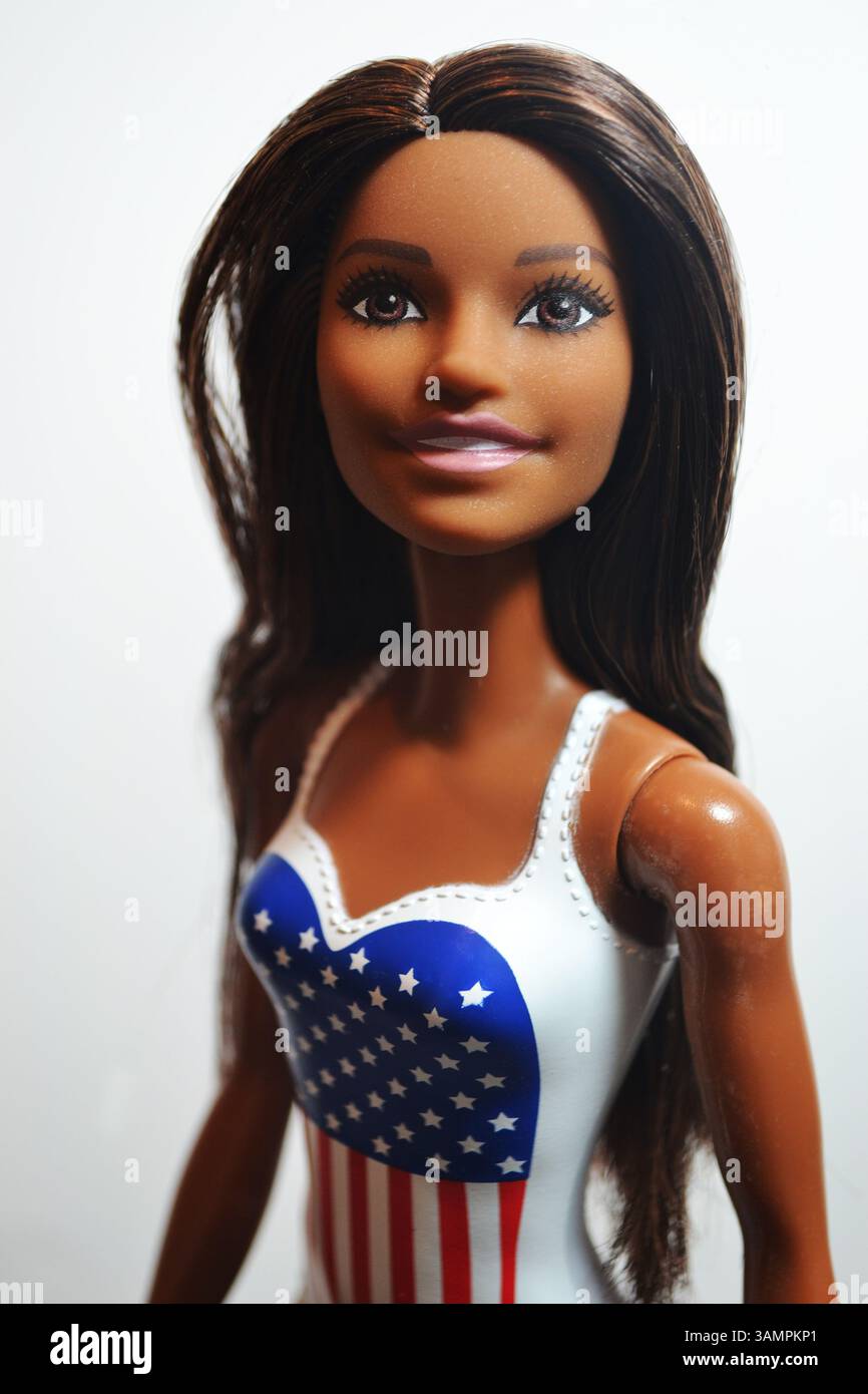 Beautiful black Barbie doll - This all-American Barbie doll may be ...