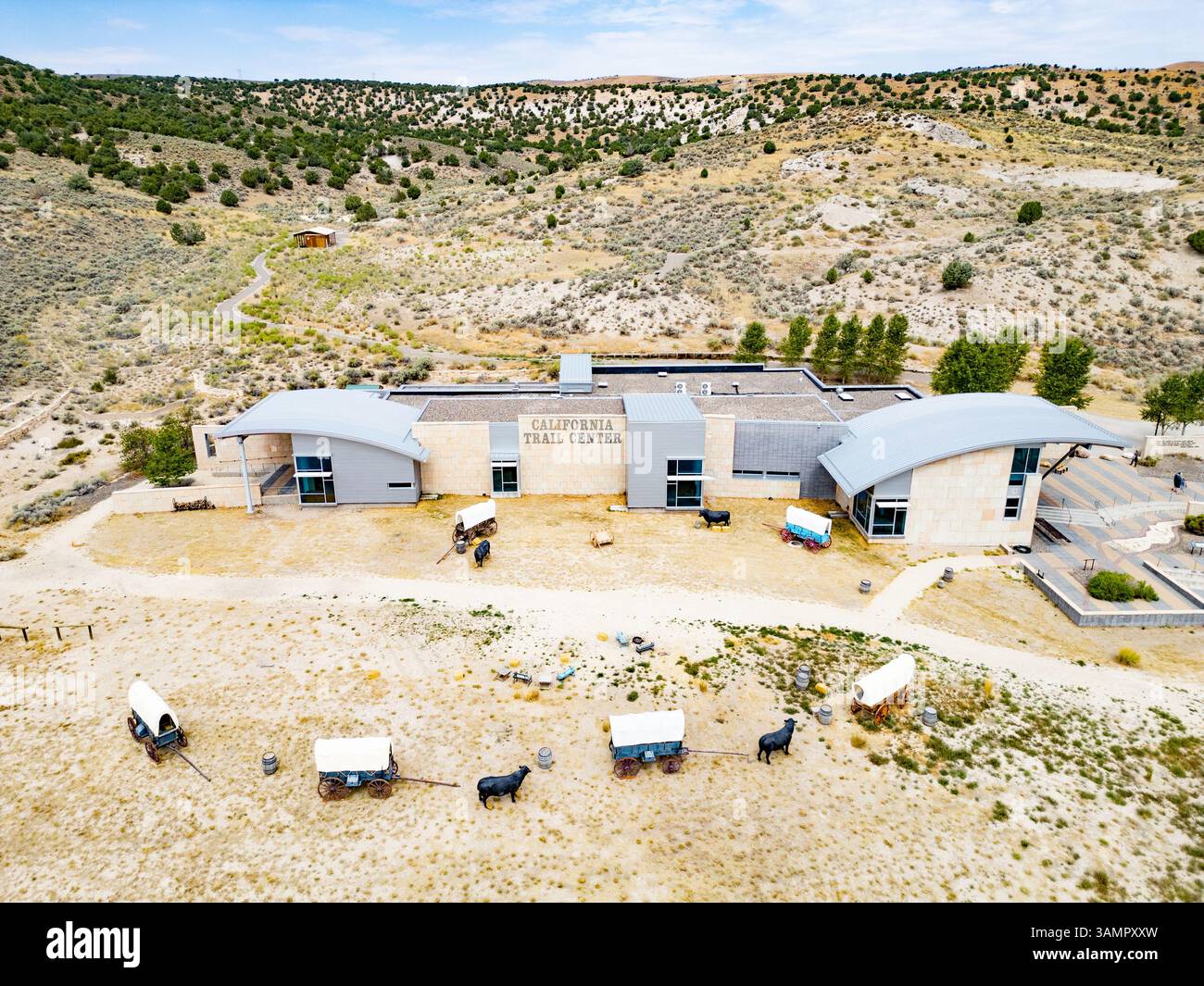 California Trail Interpretive Center, historic museum, Elko, Nevada ...