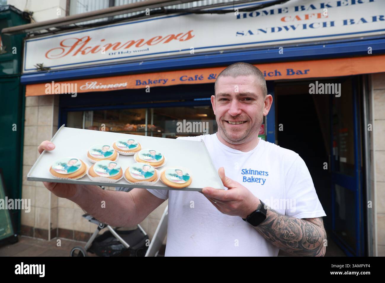 Graham McMorris of Skinners Bakery in Holywood, Co Down, with his ...