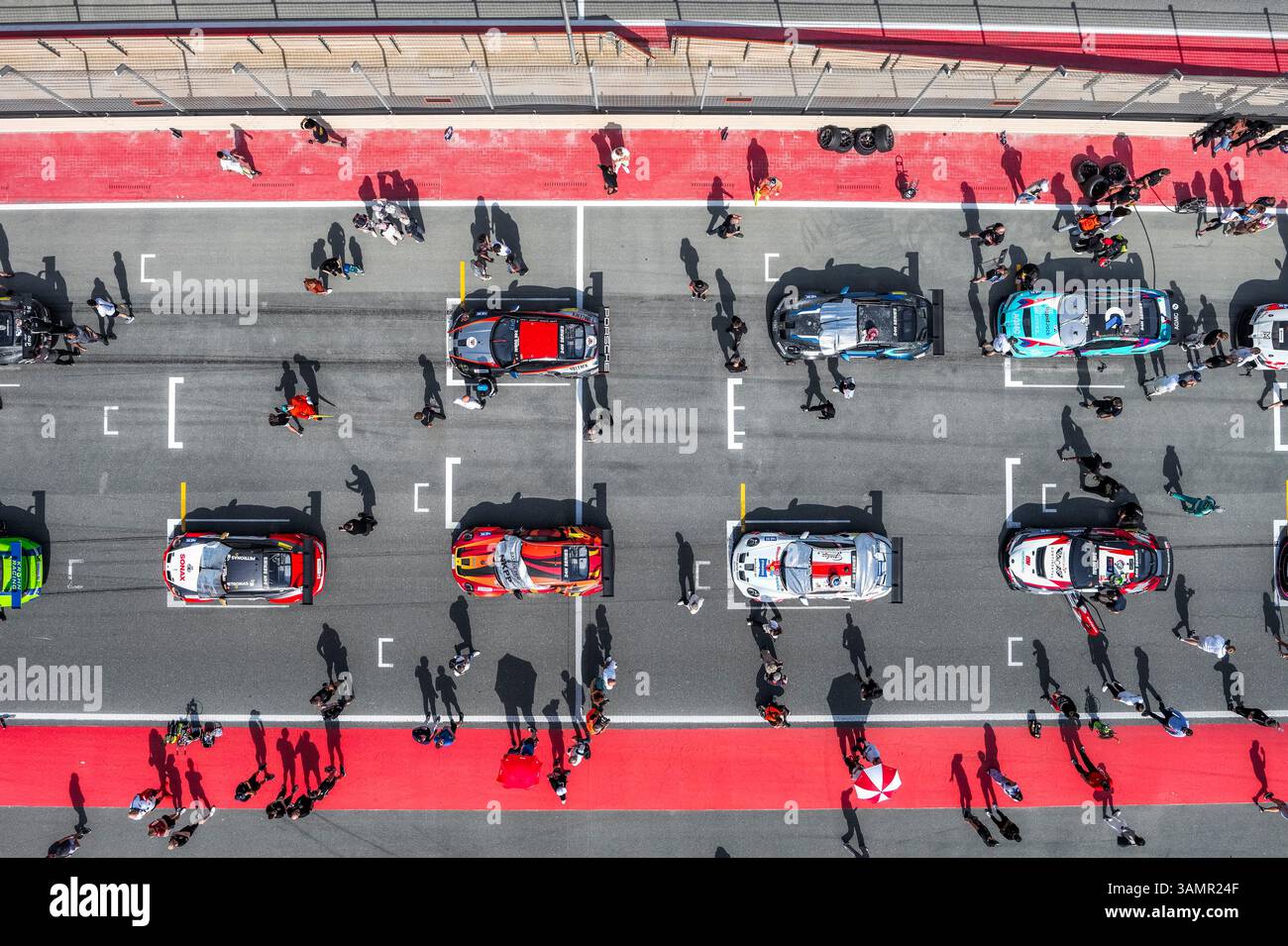Dubai, United Arab Emirates - 27 January 2024: Aerial view of high ...