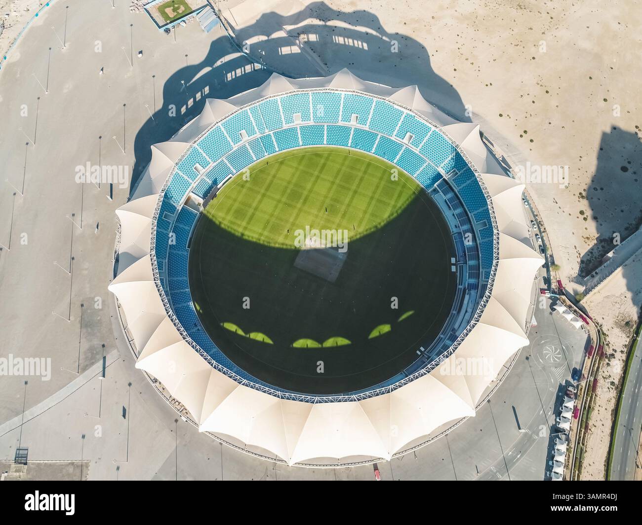 DUBAI, UNITED ARAB EMIRATES - 26 January 2017 : Aerial view of the ...