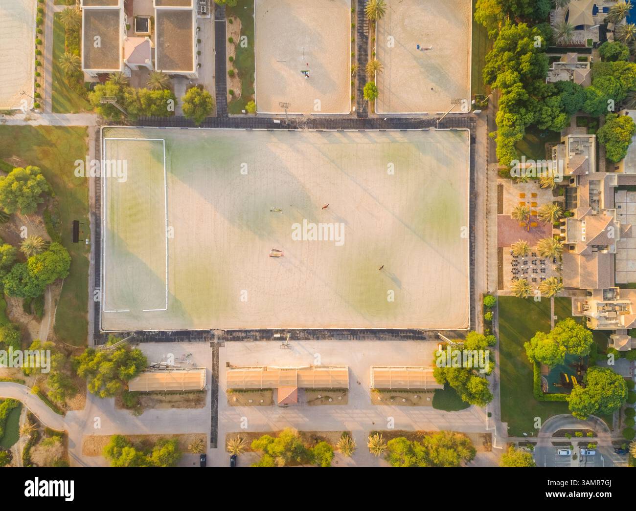 Aerial view equestrian facility hi-res stock photography and images - Alamy
