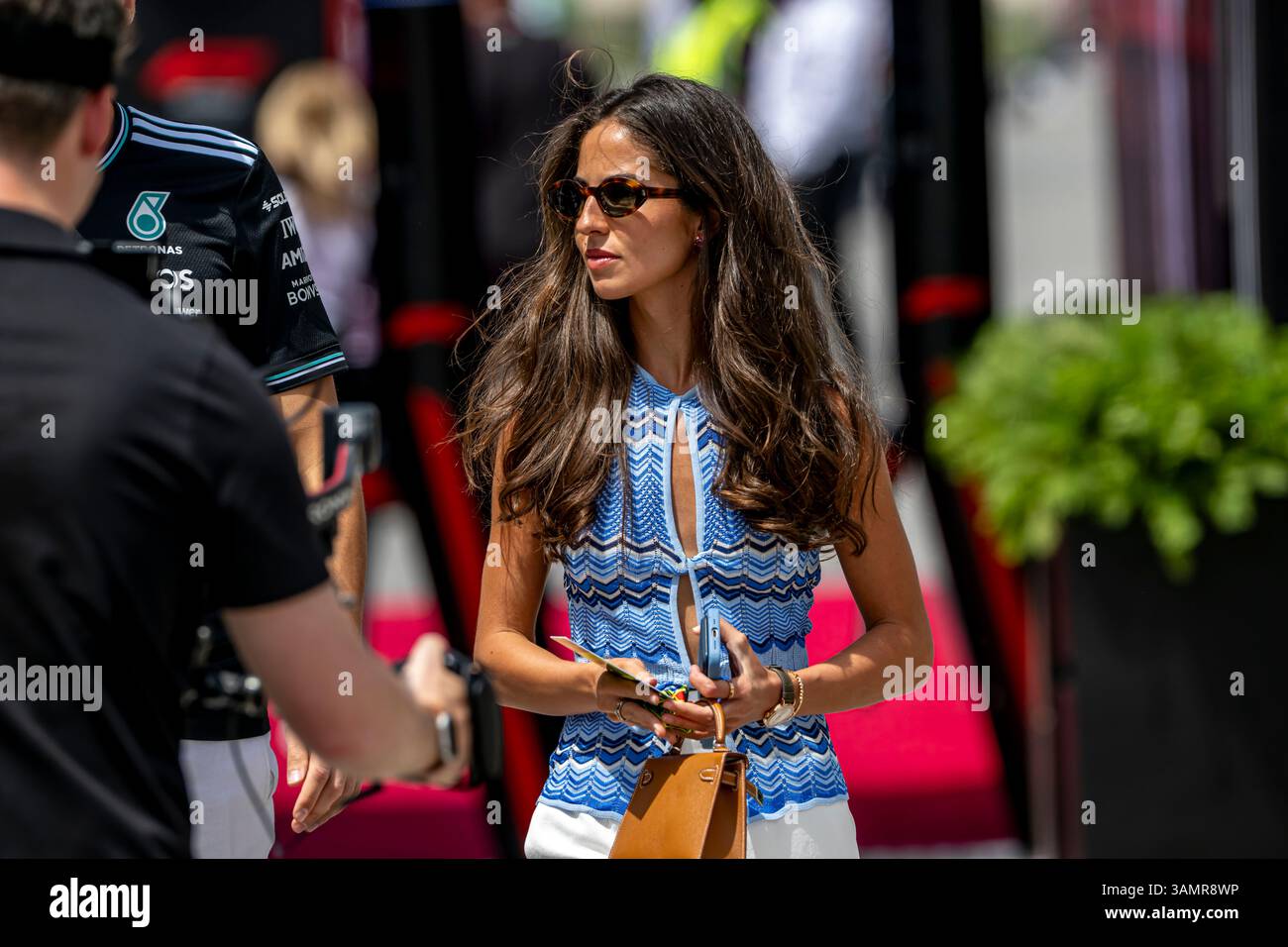 Sakhir, Bahrain, 12 Apr 2025, Carmen Montero Mundt, George Russell's ...