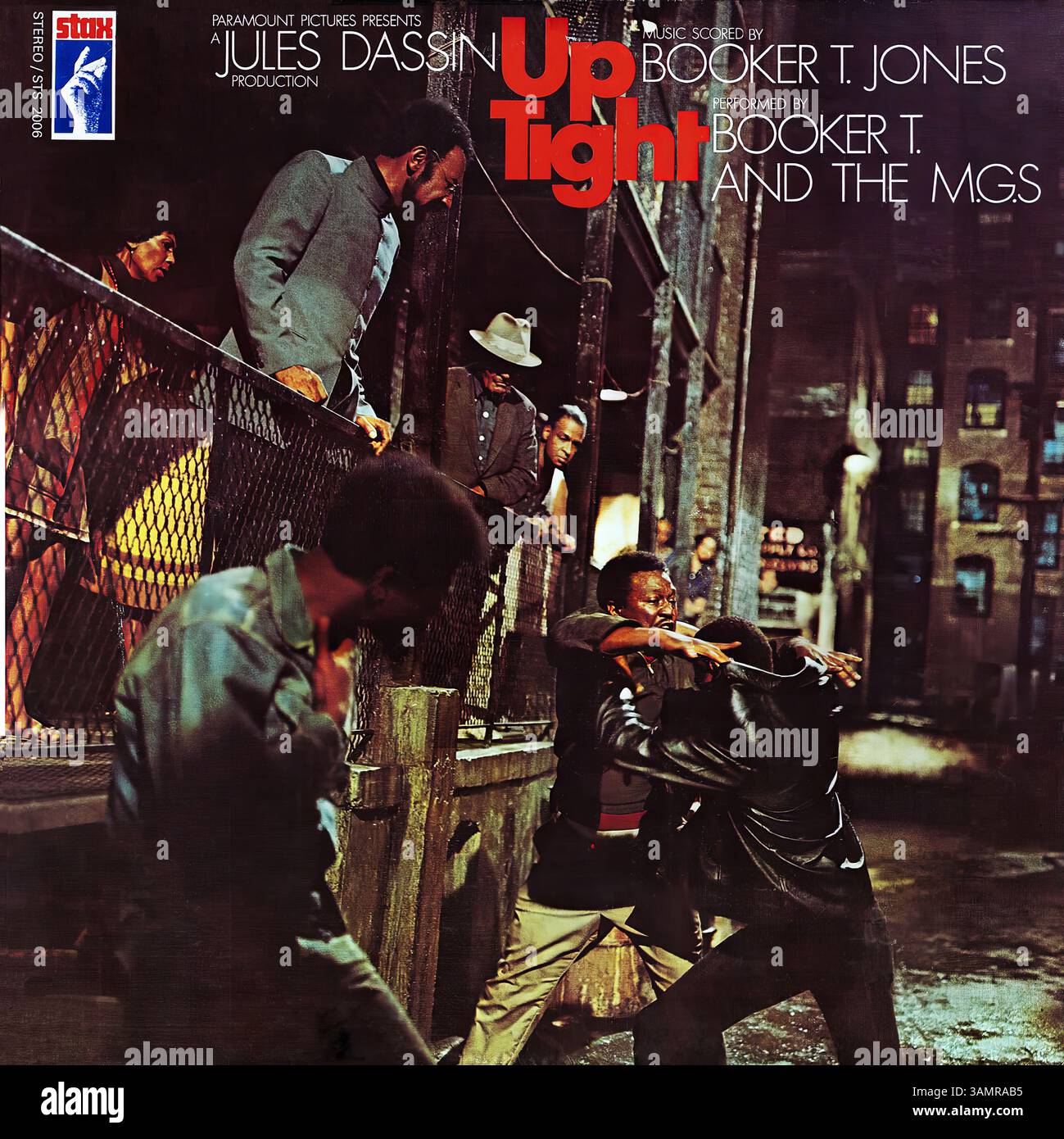 Booker T & the MGs - Uptight - Vintage vinyl record cover Stock Photo - Alamy