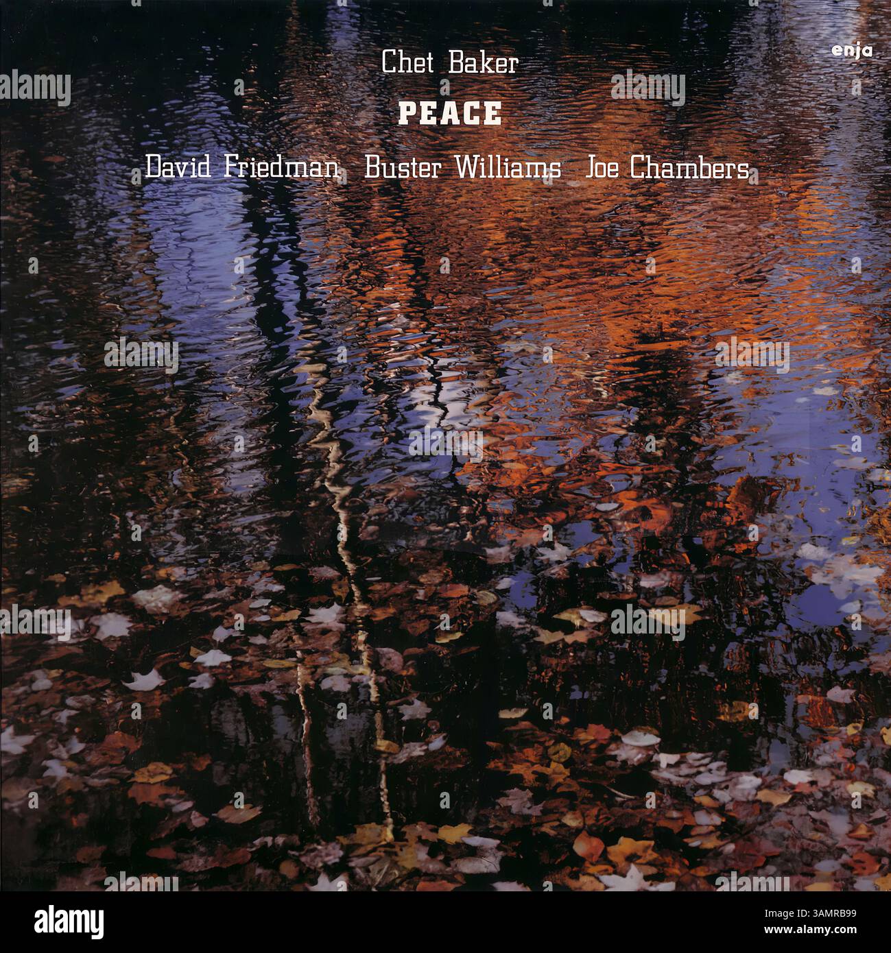 Chet Baker - Peace - Vintage vinyl record cover Stock Photo - Alamy