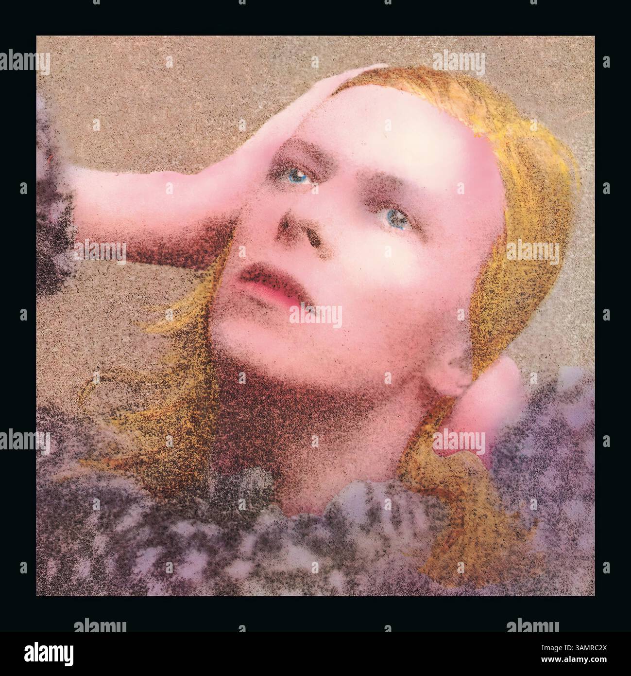 David Bowie - Hunky Dory - Vintage vinyl record cover Stock Photo - Alamy