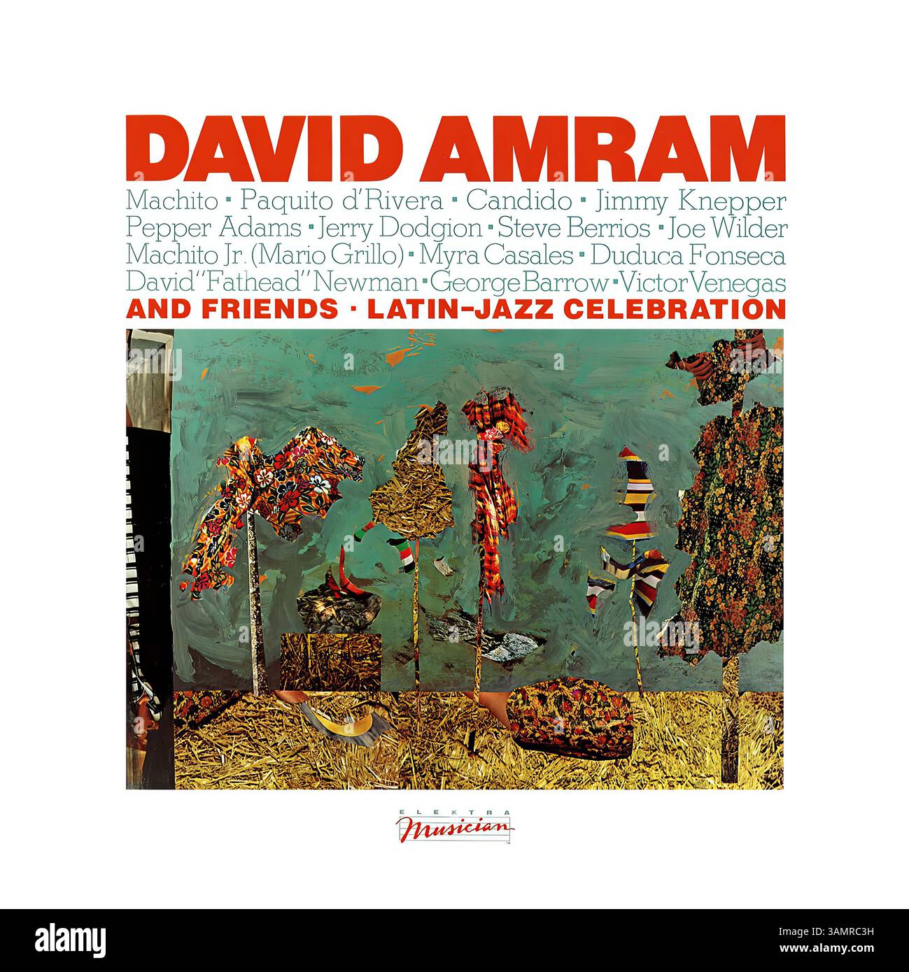 David Amram - Latin-Jazz Celebration - Vintage vinyl record cover Stock ...