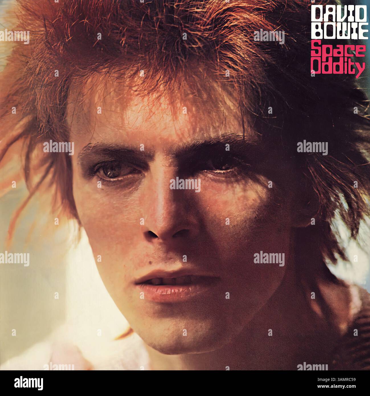 David Bowie - Space Oddity - Vintage vinyl record cover Stock Photo - Alamy