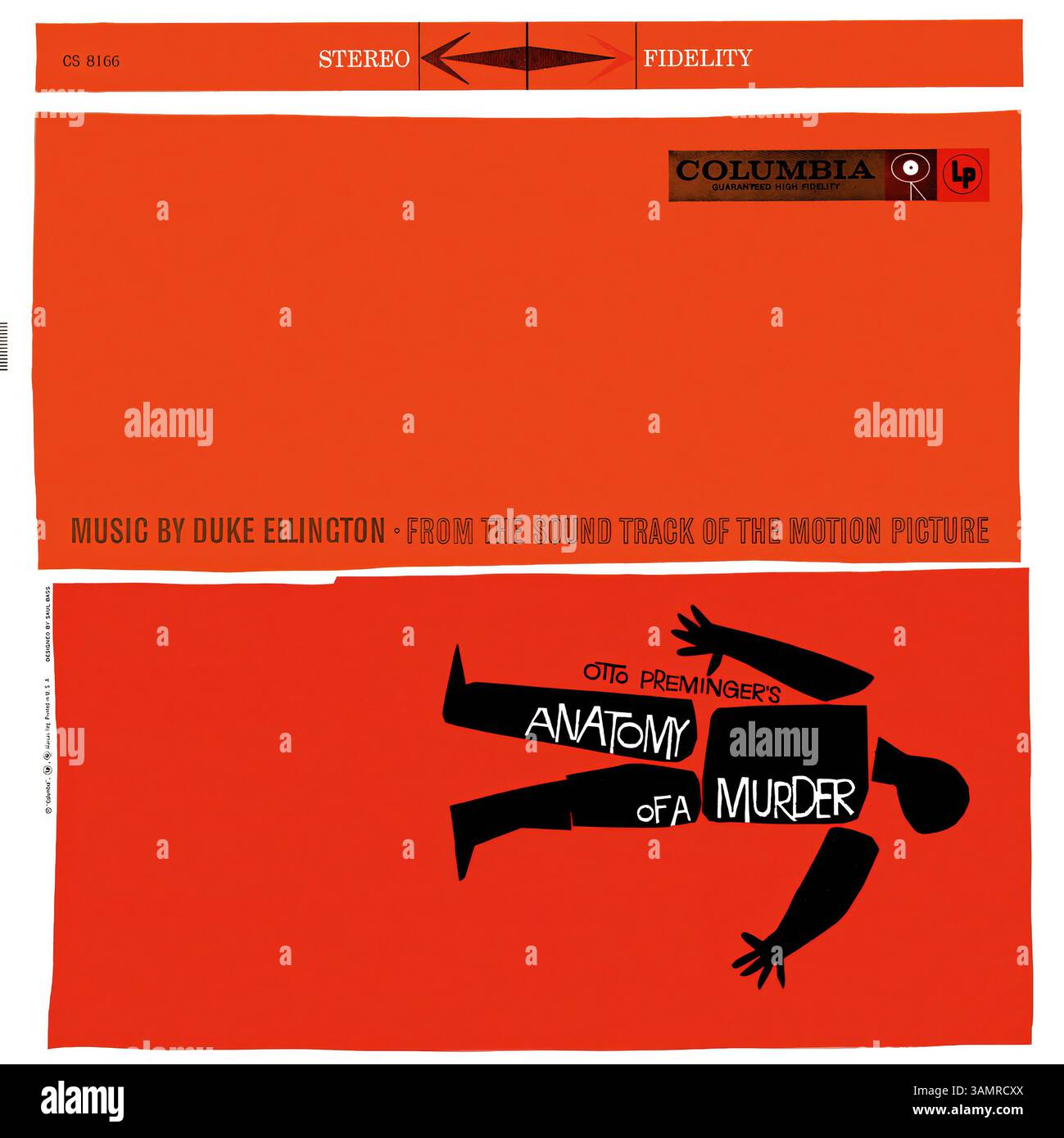 Duke Ellington - Anatomy of a Murder - Vintage vinyl record cover Stock ...