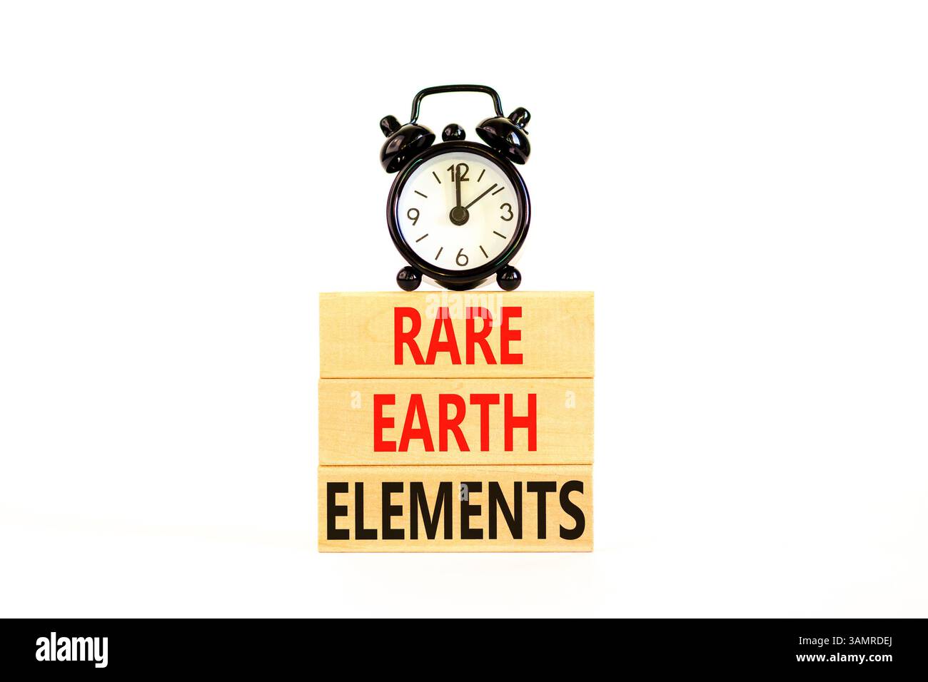 Rare earth elements symbol. Concept words Rare earth elements on ...
