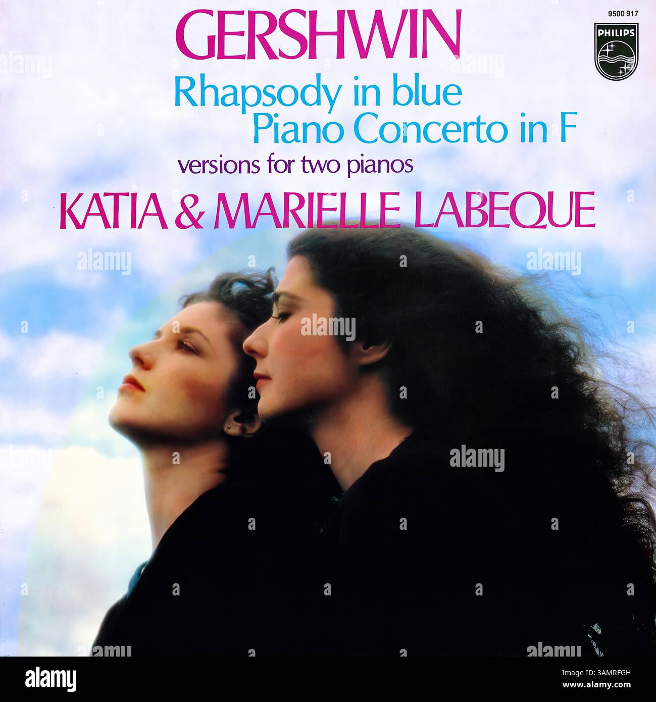 George Gershwin - Rhapsody In Blue - Vintage vinyl record cover Stock ...