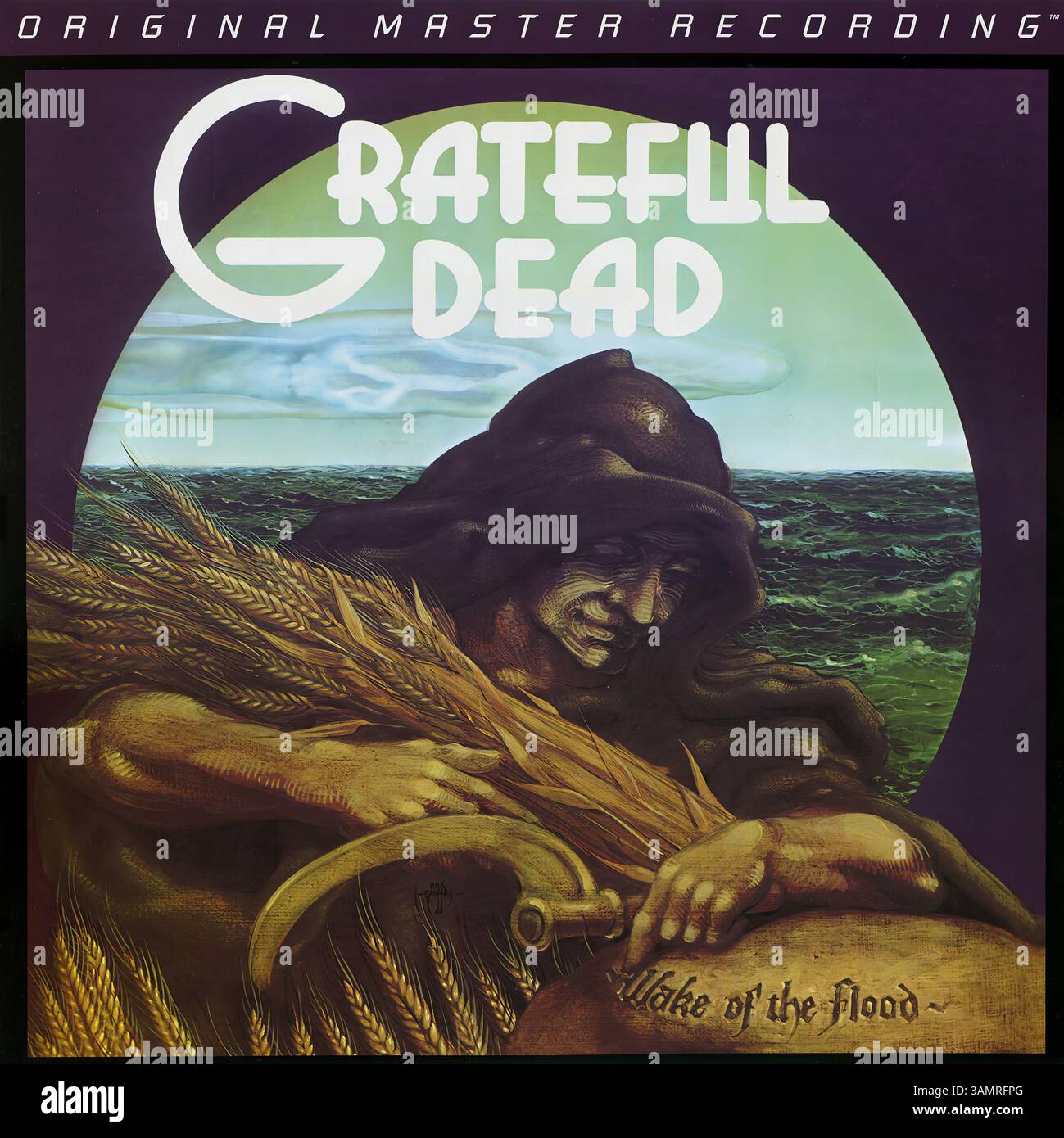 Grateful Dead - Wake of the Flood - Vintage vinyl record cover Stock ...