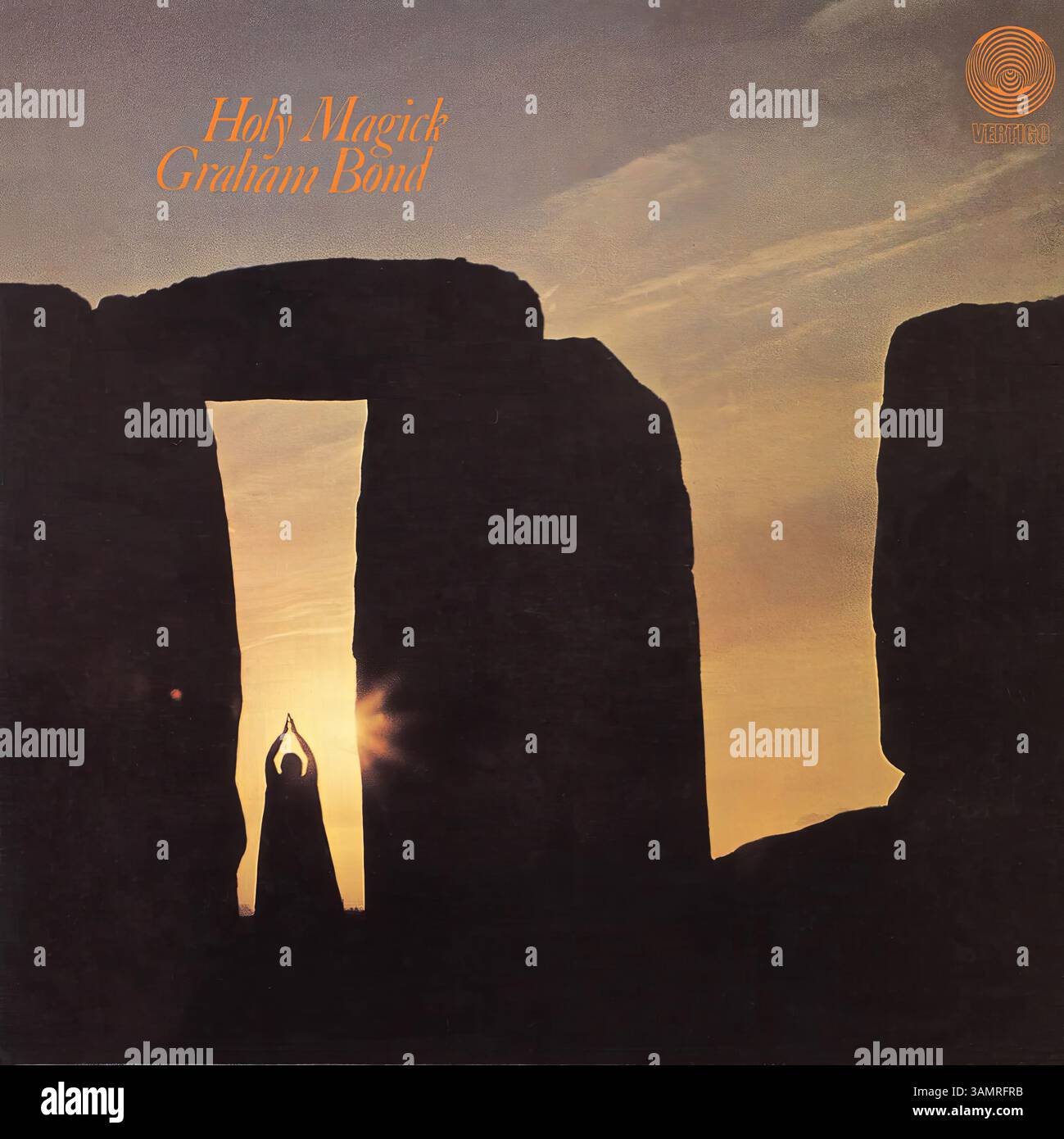 Graham Bond - Holy Magic - Vintage vinyl record cover Stock Photo - Alamy