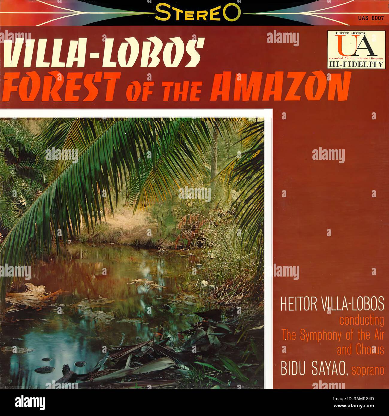 Heitor Villa-Lobos - Forest of the Amazon - Vintage vinyl record cover ...