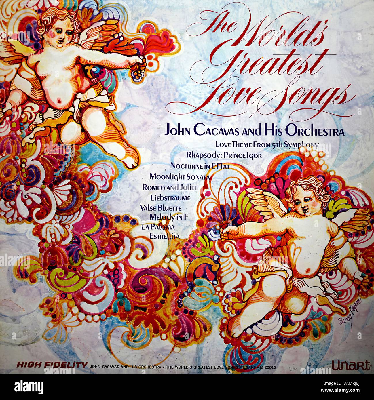 John Cacavas - World's Greatest Love Songs - Vintage vinyl record cover ...