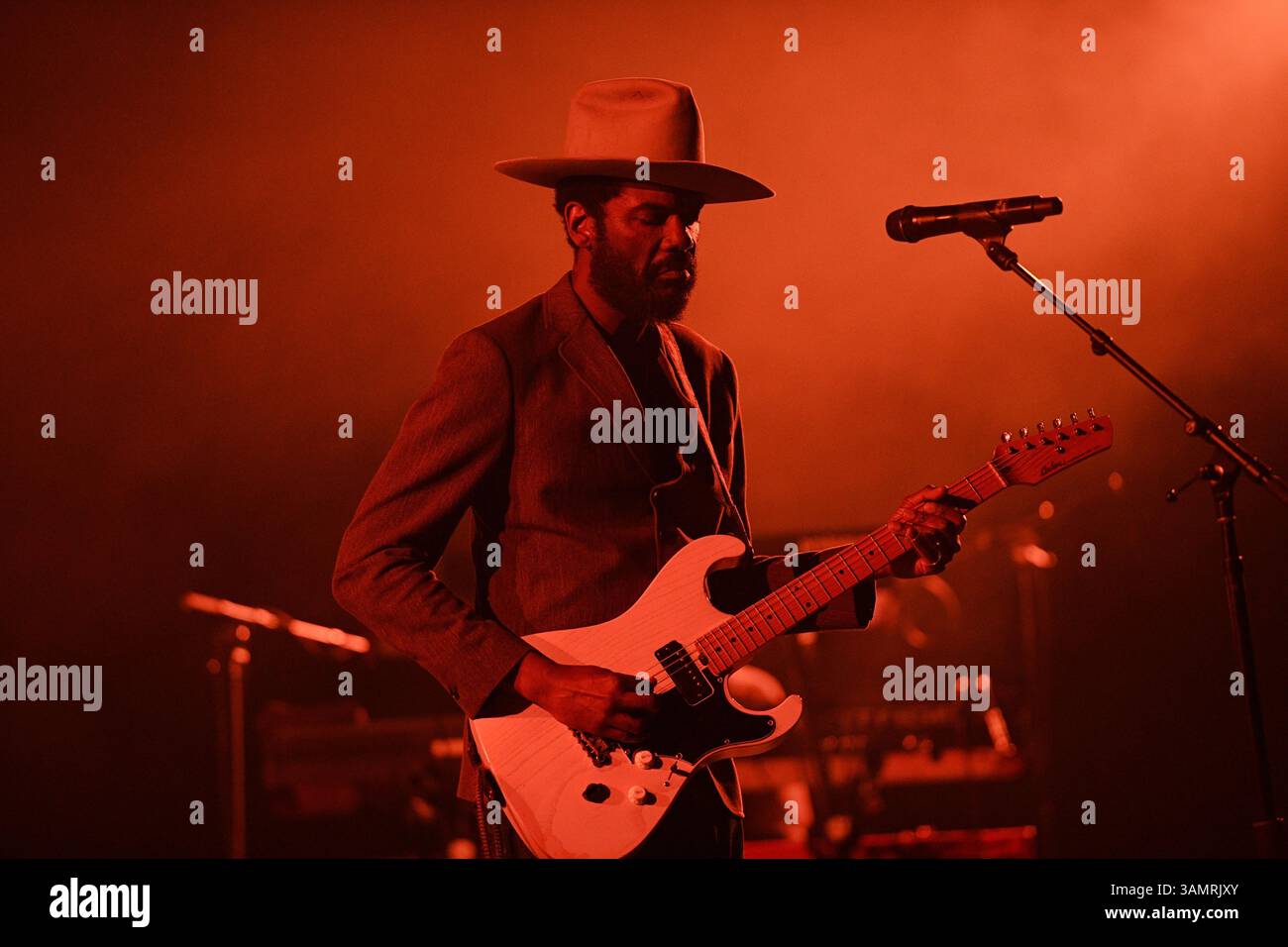 MELBOURNE, AUSTRALIA 14th Apr 2025. Pictured: Gary Clark Jnr, an ...