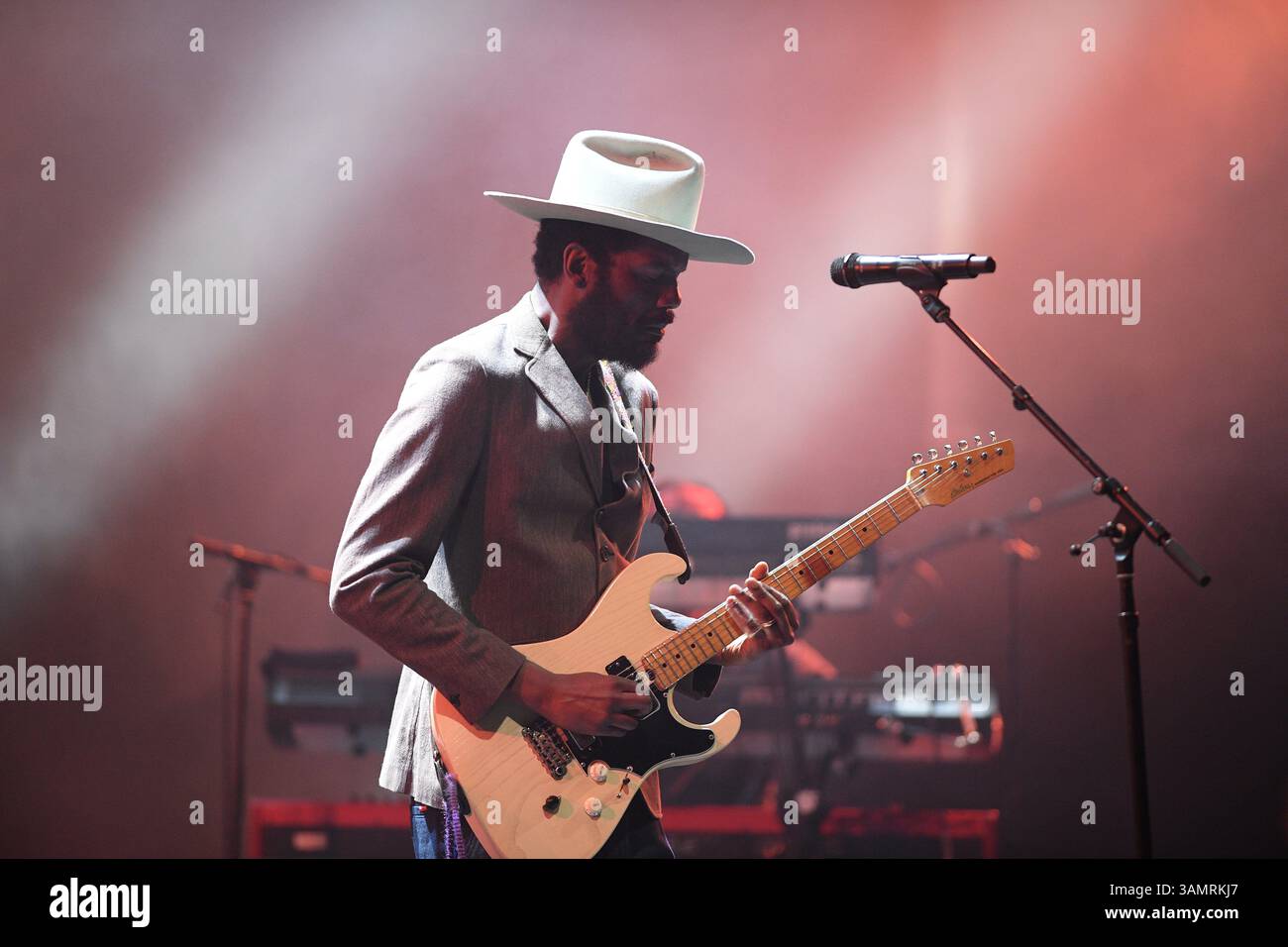 MELBOURNE, AUSTRALIA 14th Apr 2025. Pictured: Gary Clark Jnr, an ...