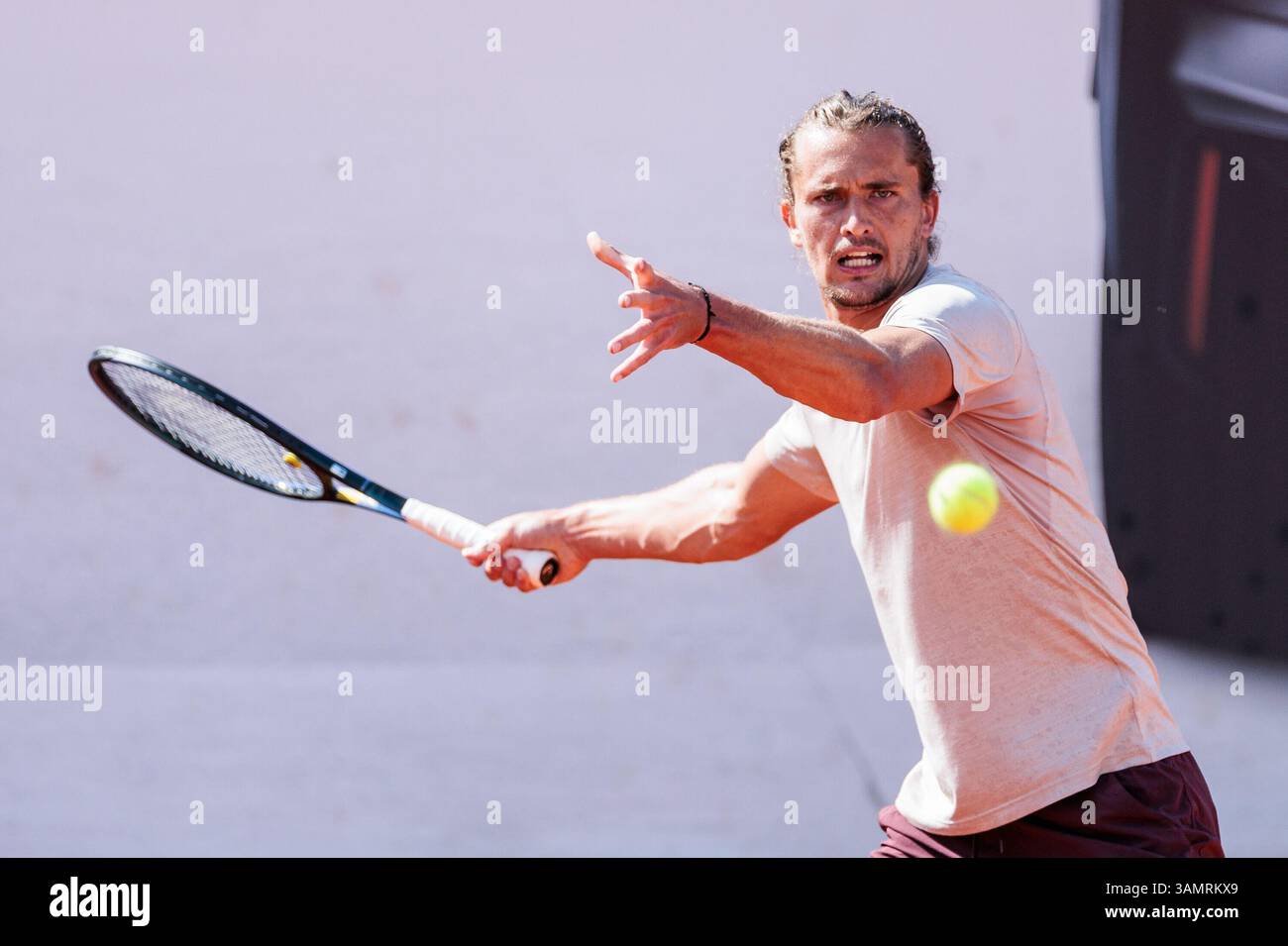 Alexander Zverev (Deutschland) trainiert, Training BMW Open by Bitpanda M?nchen ATP 500: Tag 3 ...