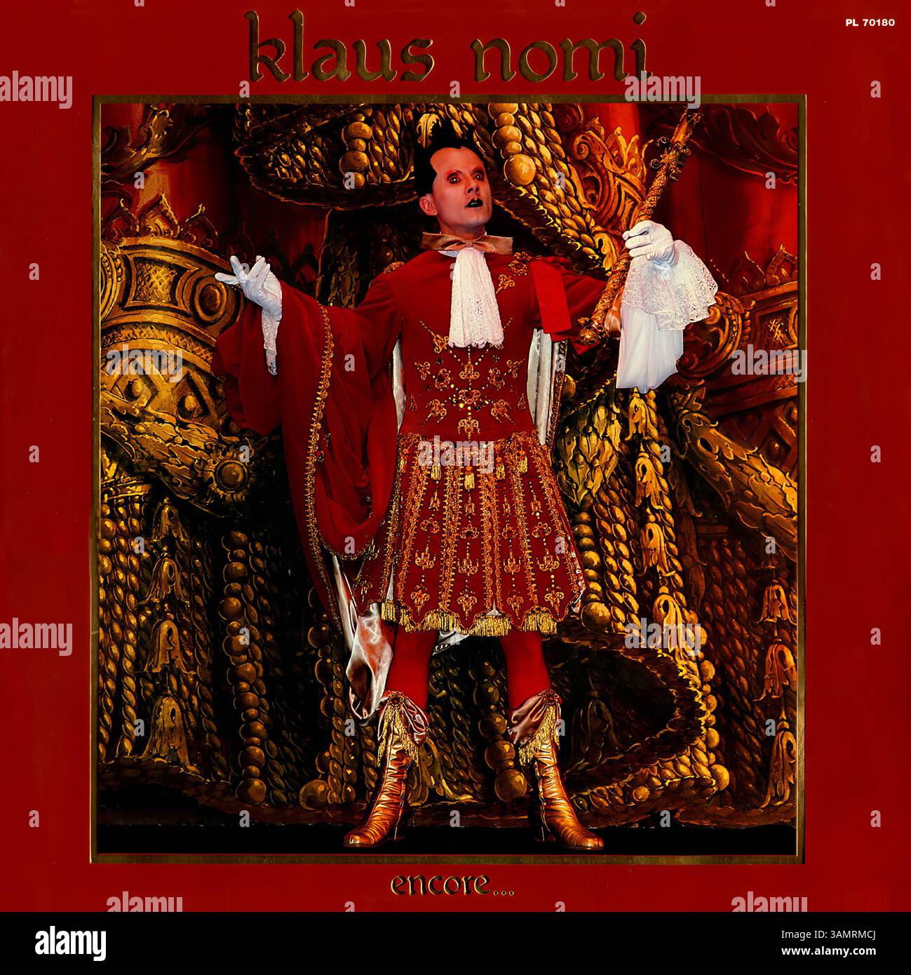 Klaus Nomi ‎- Encore - Vintage vinyl record cover Stock Photo - Alamy