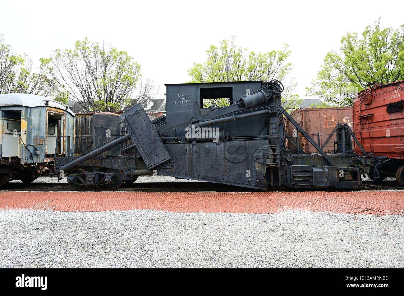 Ballast spreader hi-res stock photography and images - Alamy
