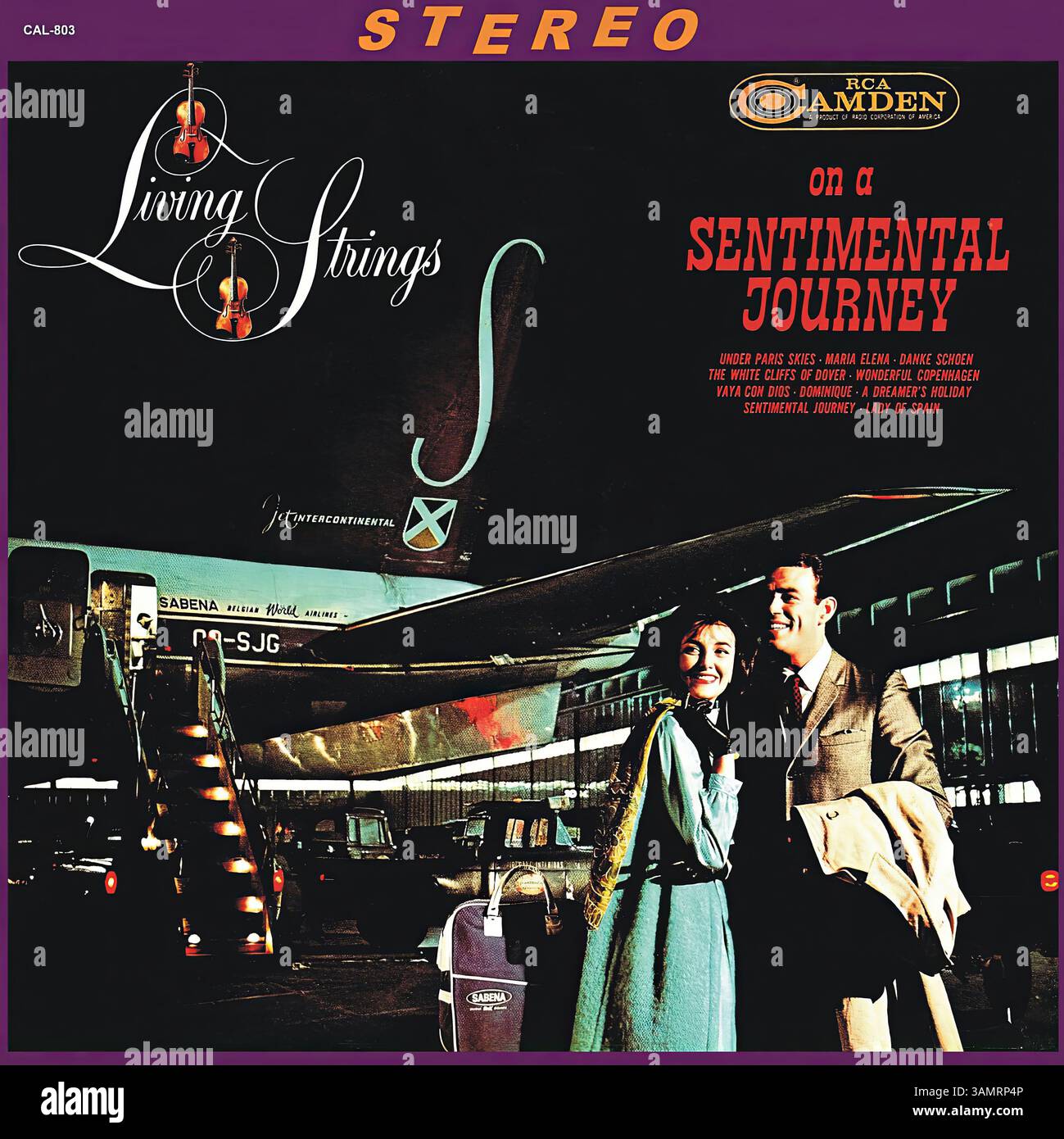 Living Strings - On a Sentimental Journey - Vintage vinyl record cover ...