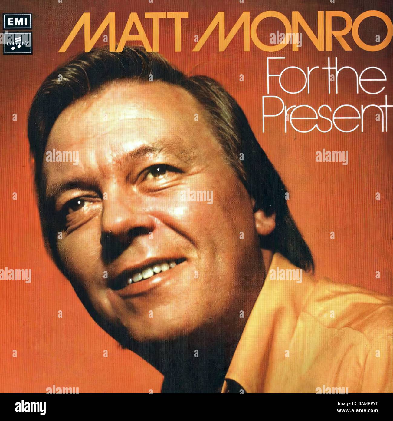 Matt Monro - For The Present - Vintage vinyl record cover Stock Photo ...