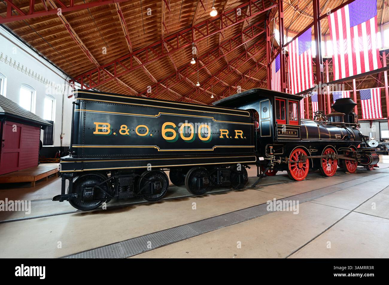 Americna steam locomotive hi-res stock photography and images - Alamy