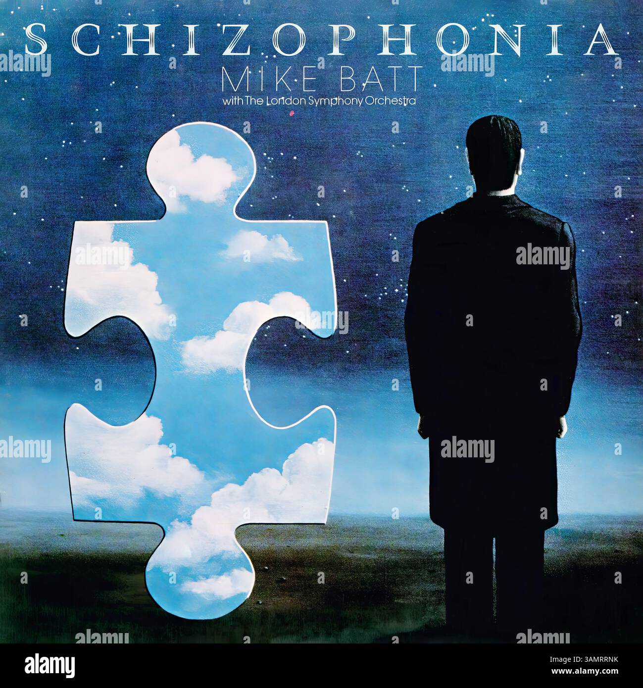 Mike Batt - Schizophrenia - Vintage vinyl record cover Stock Photo - Alamy