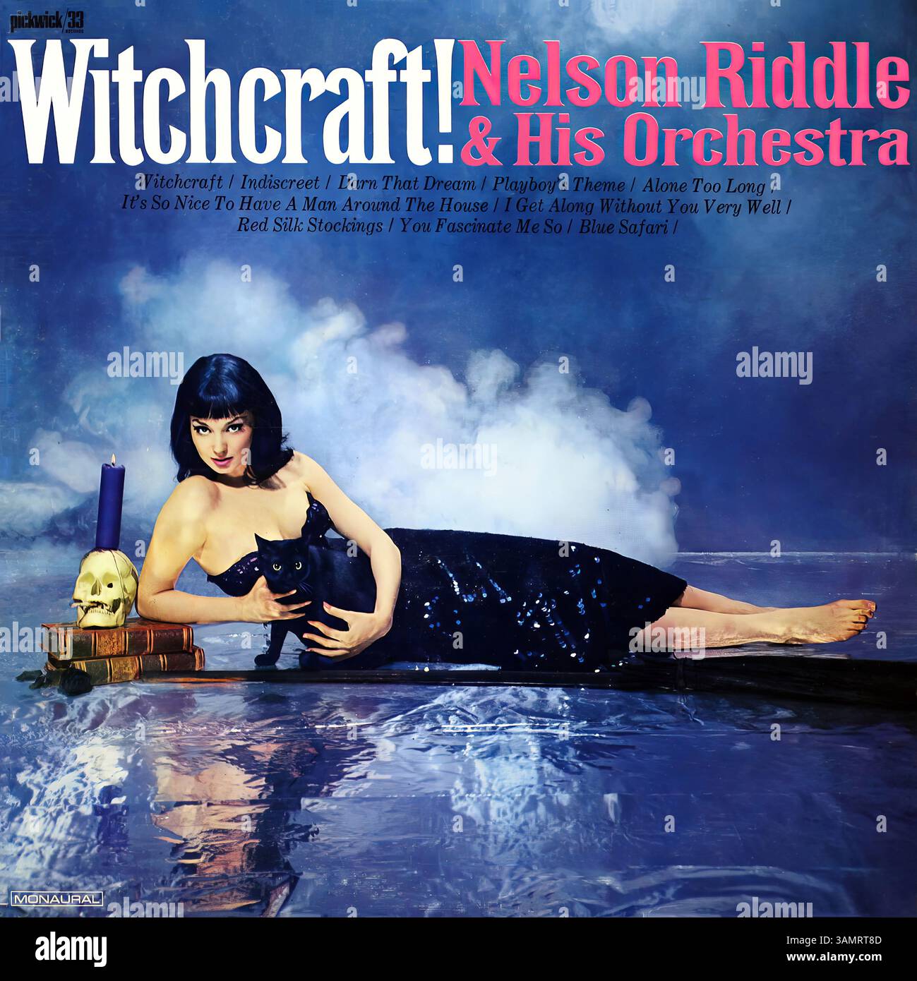 Nelson Riddle - Witchcraft - Vintage vinyl record cover Stock Photo - Alamy