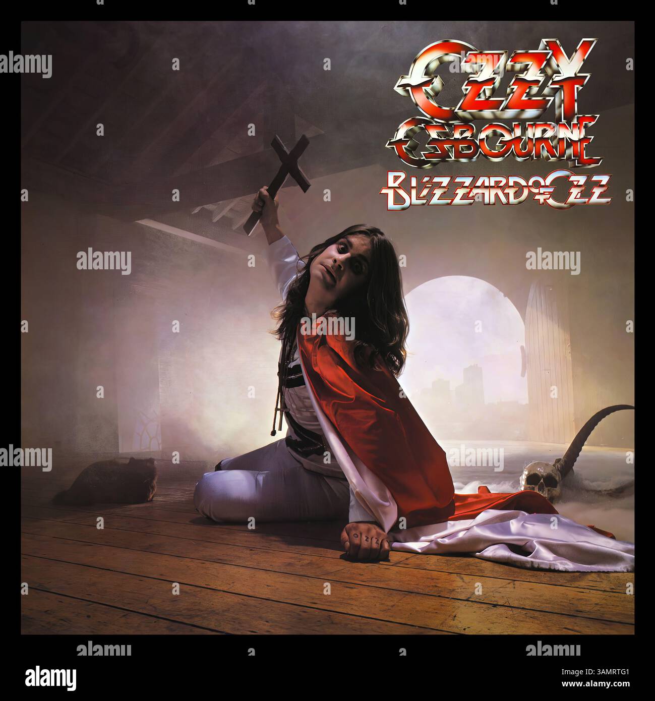 Ozzy Osbourne - Blizzard of Ozz - Vintage vinyl record cover Stock Photo - Alamy