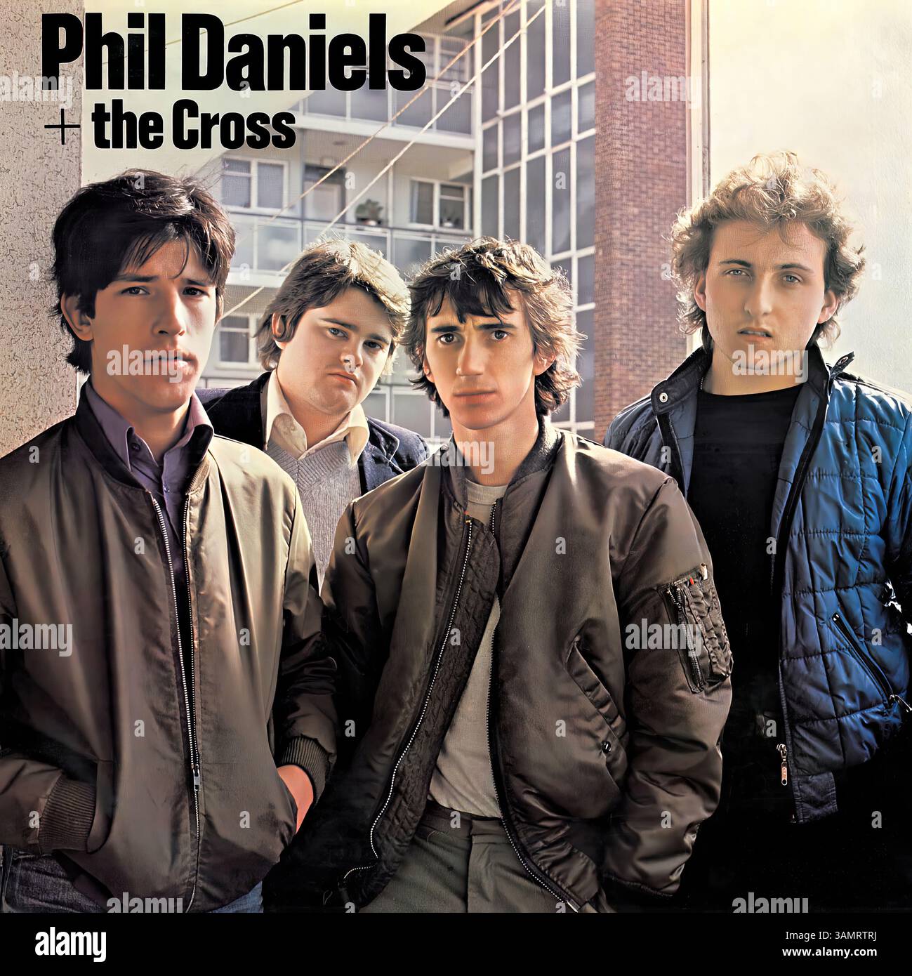 Phil Daniels + the Cross - Vintage vinyl record cover Stock Photo - Alamy