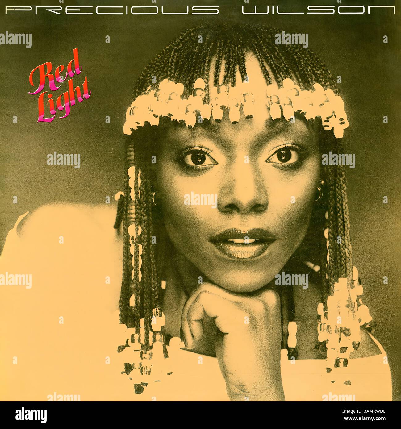 Precious Wilson - Red Light - Vintage vinyl record cover Stock Photo - Alamy