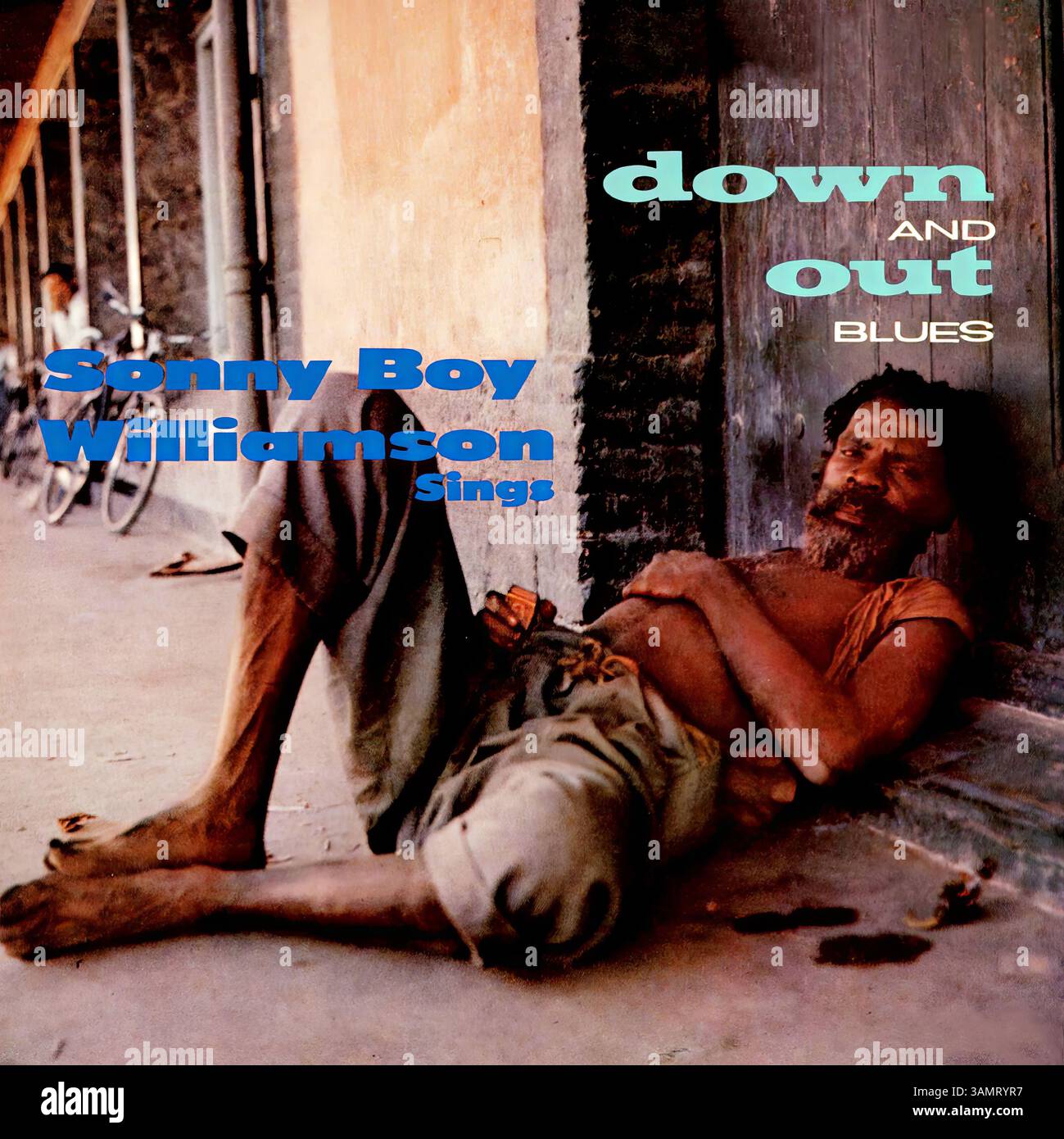 Sonny Boy Williamson - Down And Out Blues - Vintage vinyl record cover Stock Photo - Alamy