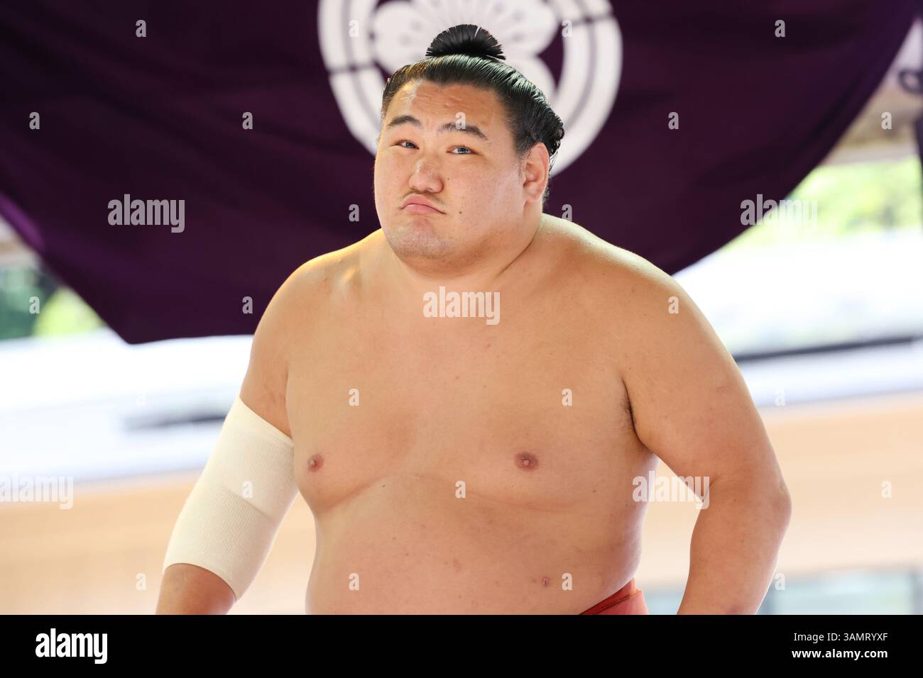 Tokyo Japan. 14th Apr, 2025. Hoshoryu, APRIL 14, 2025 - Sumo : Annual ...