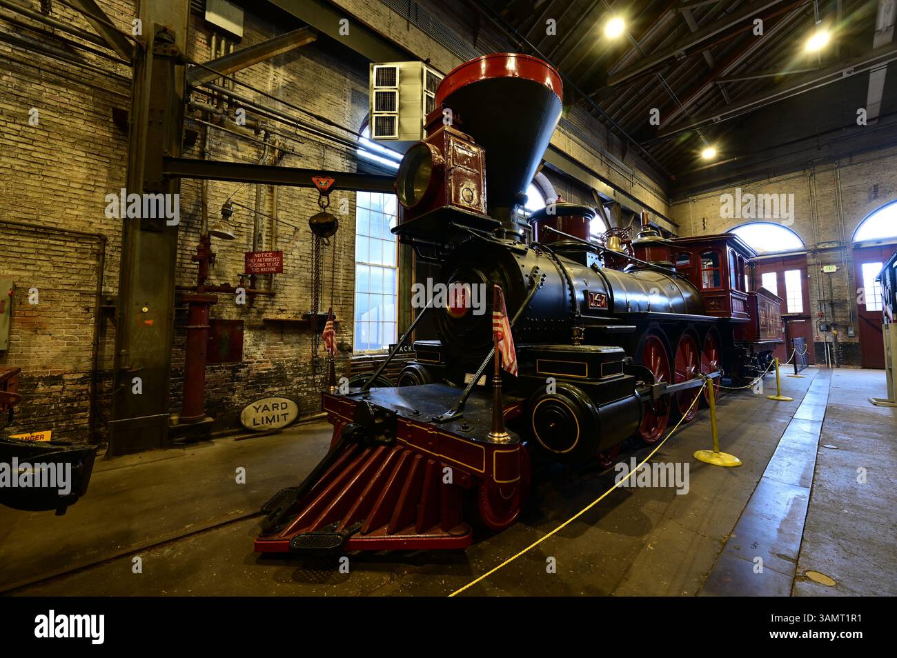 147 Thatcher Perkins American steam locomotive Stock Photo - Alamy