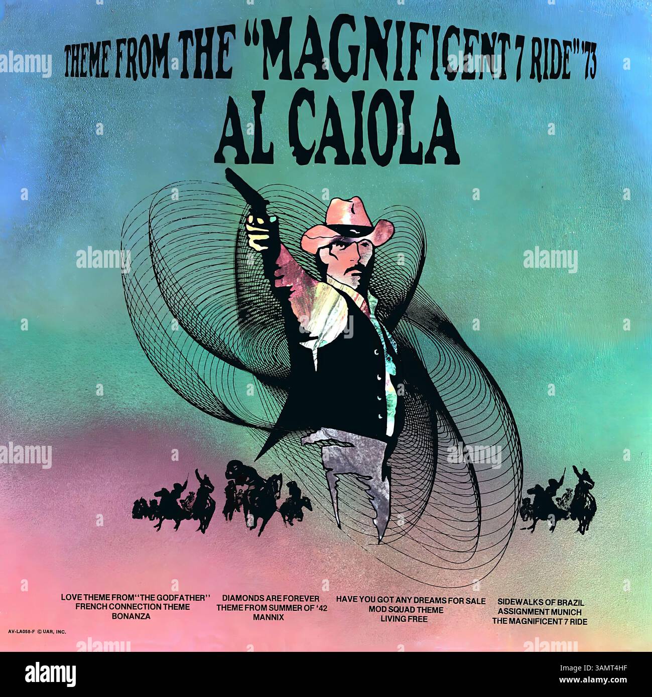 Al Caiola - Theme from the 'Magnificent 7 Ride' '73 - Vintage vinyl ...