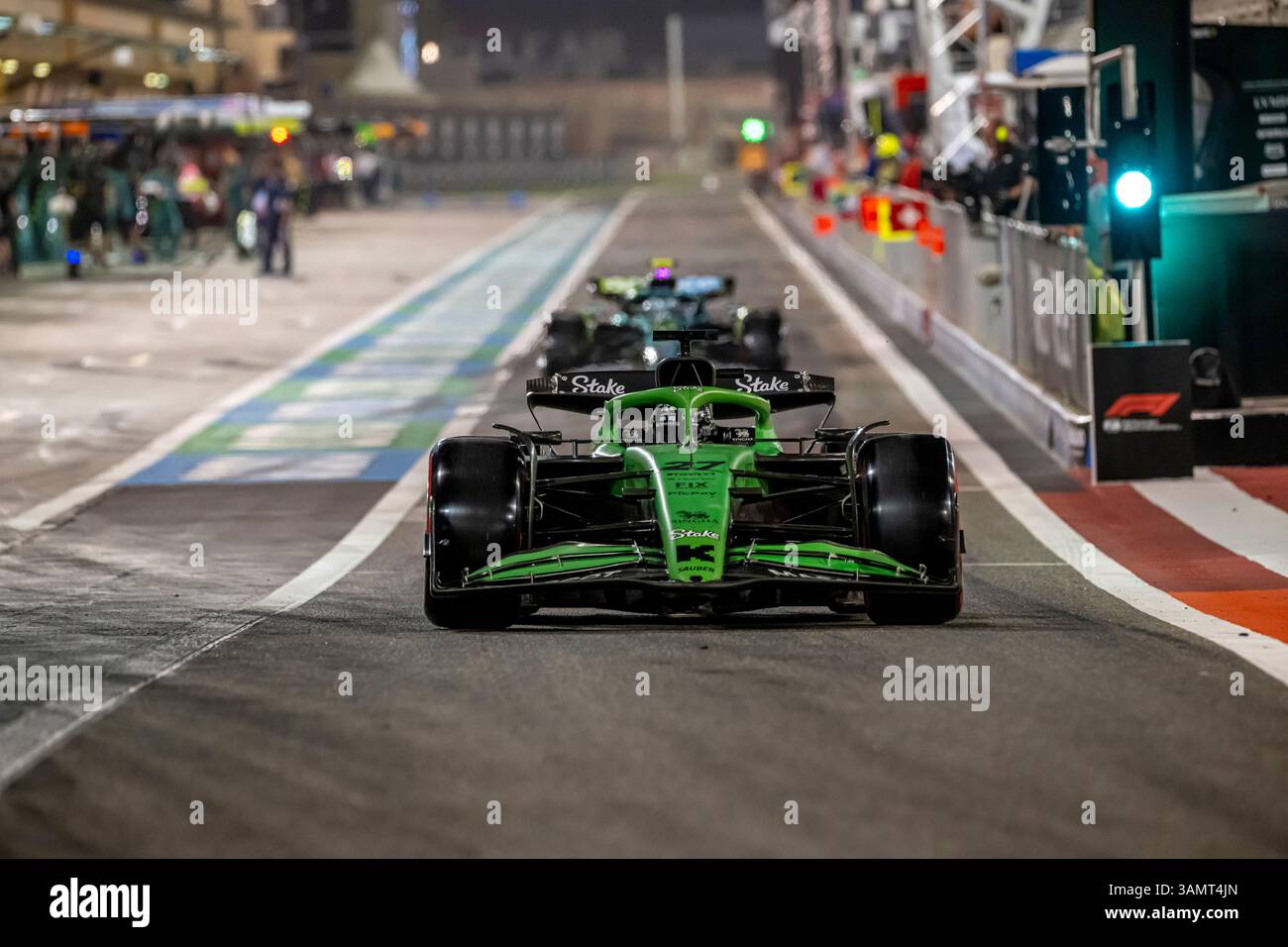 Sakhir, Bahrain, 12 Apr 2025, Nico Hulkenberg, from Germany competes ...
