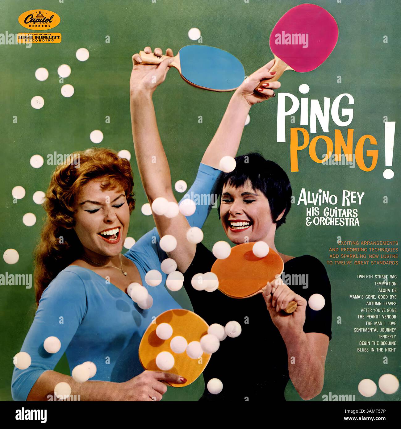 Alvino Rey - Ping Pong! - Vintage vinyl record cover Stock Photo - Alamy