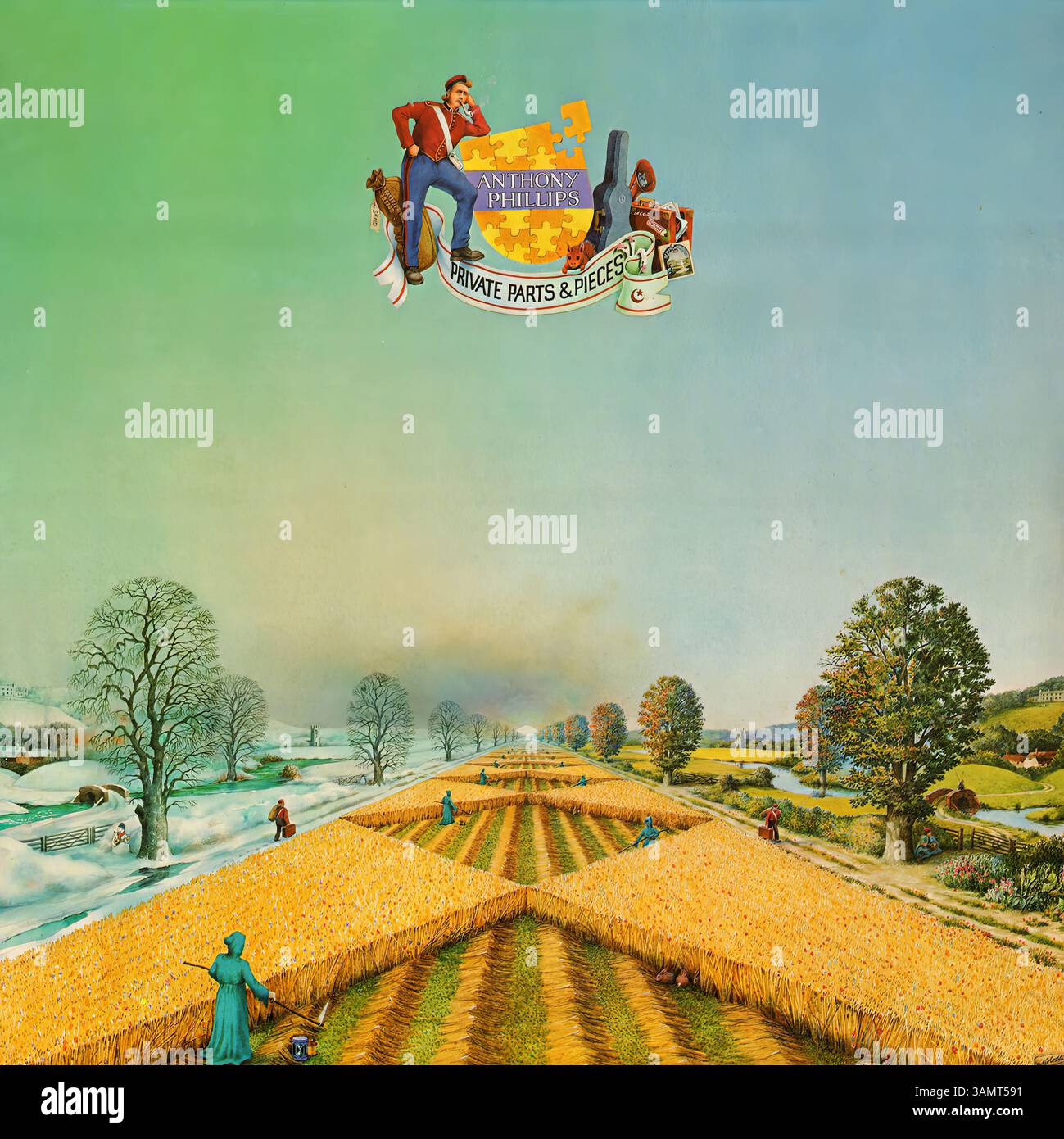 Anthony Phillips - Private Parts & Pieces - Vintage vinyl record cover ...