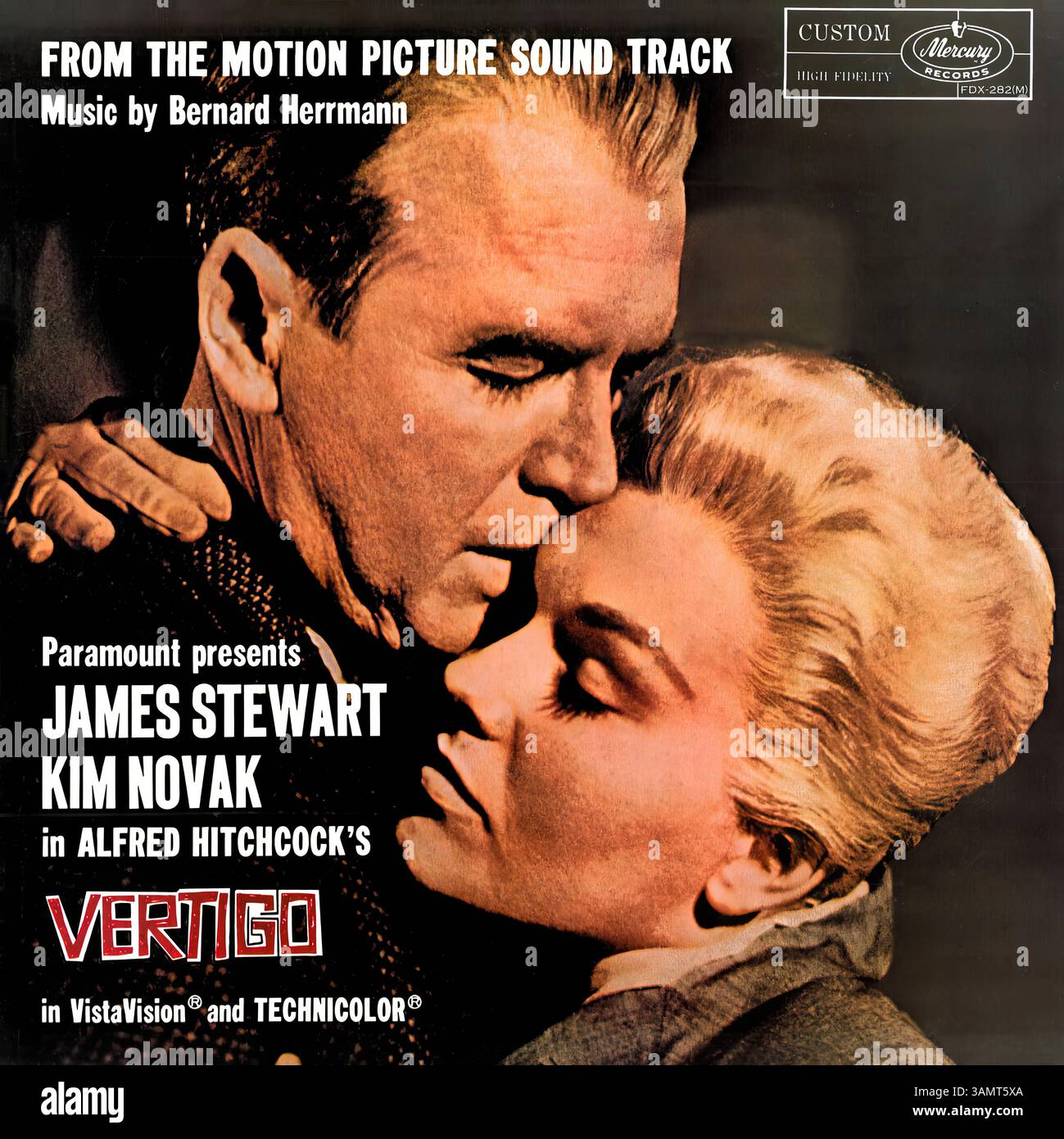 Bernard Herrmann - Vertigo 00001 - Vintage vinyl record cover Stock ...