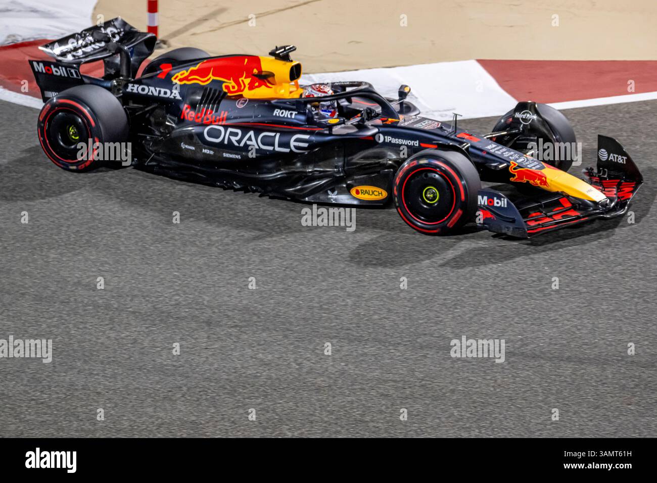 Sakhir, Bahrain, 12 Apr 2025, Max Verstappen, from Netherlands competes ...