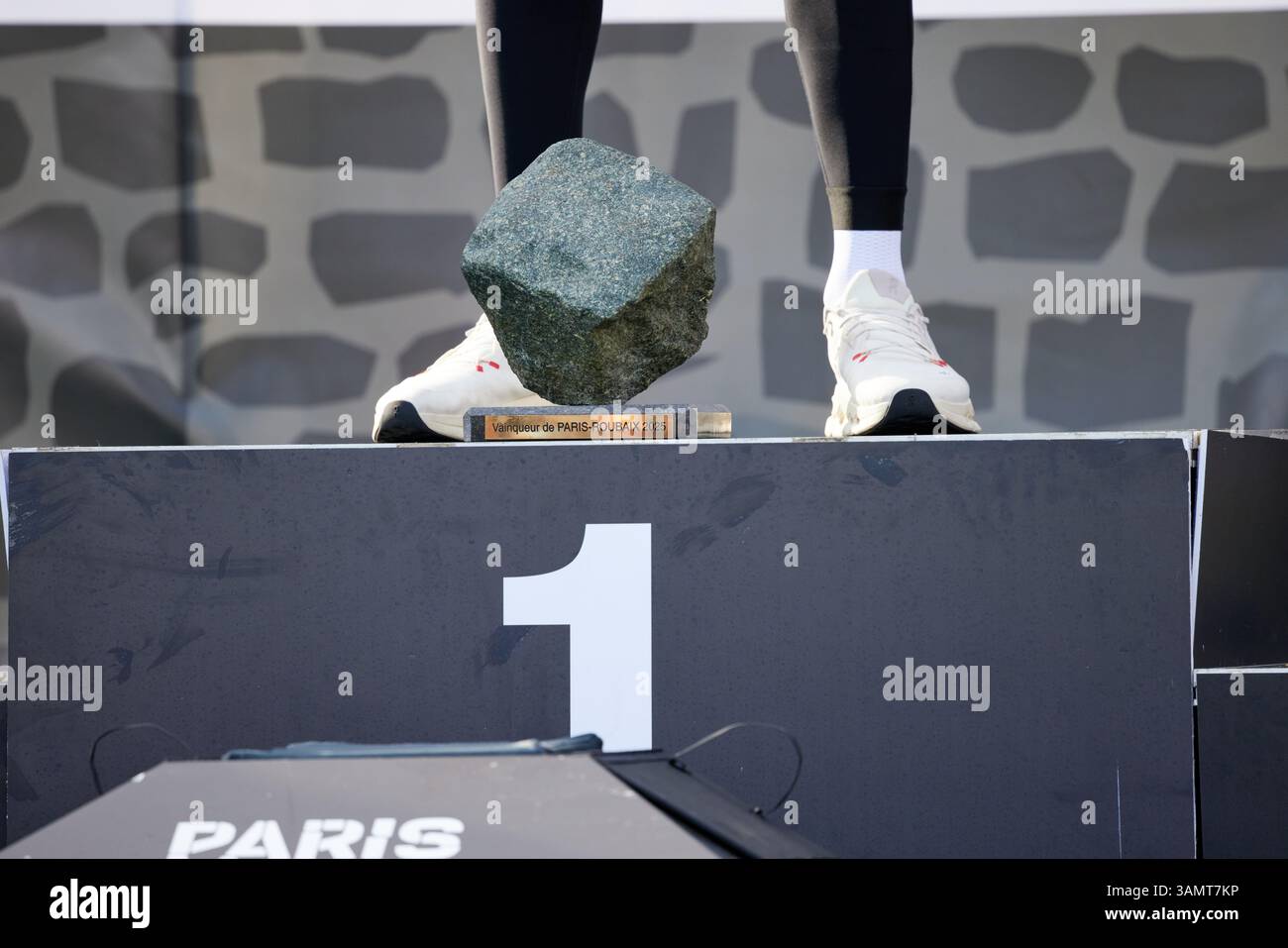 Paris Roubaix 2025 1. Mathieu van der Poel ADC (NED) 2. Tadej Pogacar ...