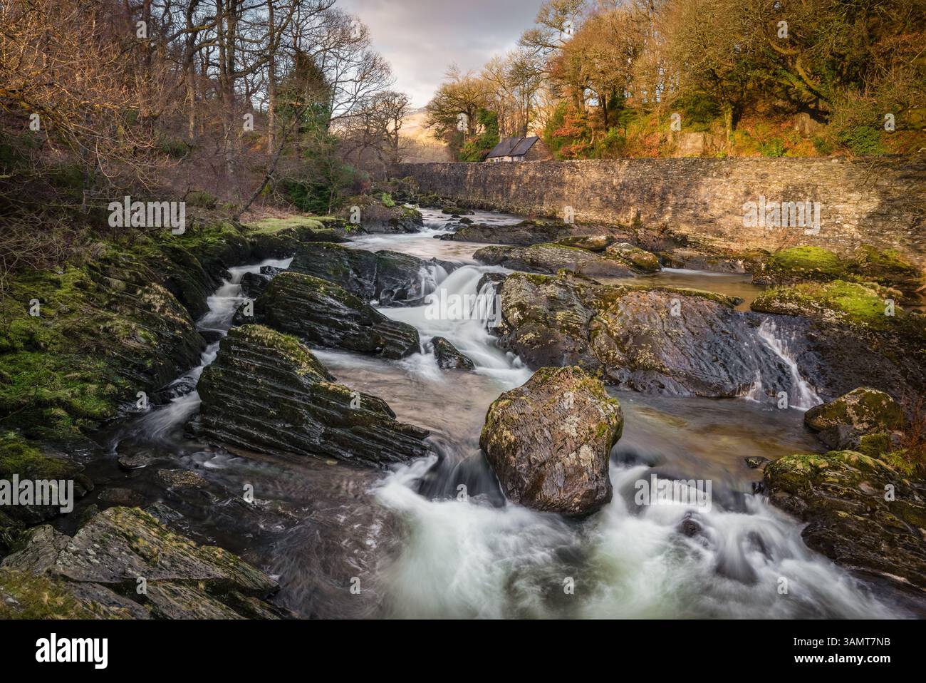 Afon llugwy winter hi-res stock photography and images - Alamy
