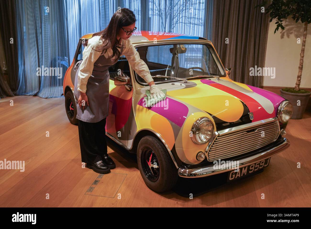 London UK 14 April 2025. Nomonochrome by Jaime Gili 1971 Authi Mini ...