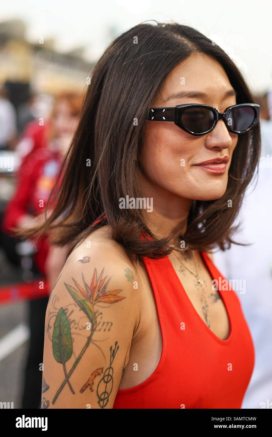SAKHIR, BAHRAIN - APRIL 13: Peggy Gou, South Korean DJ and singer ...