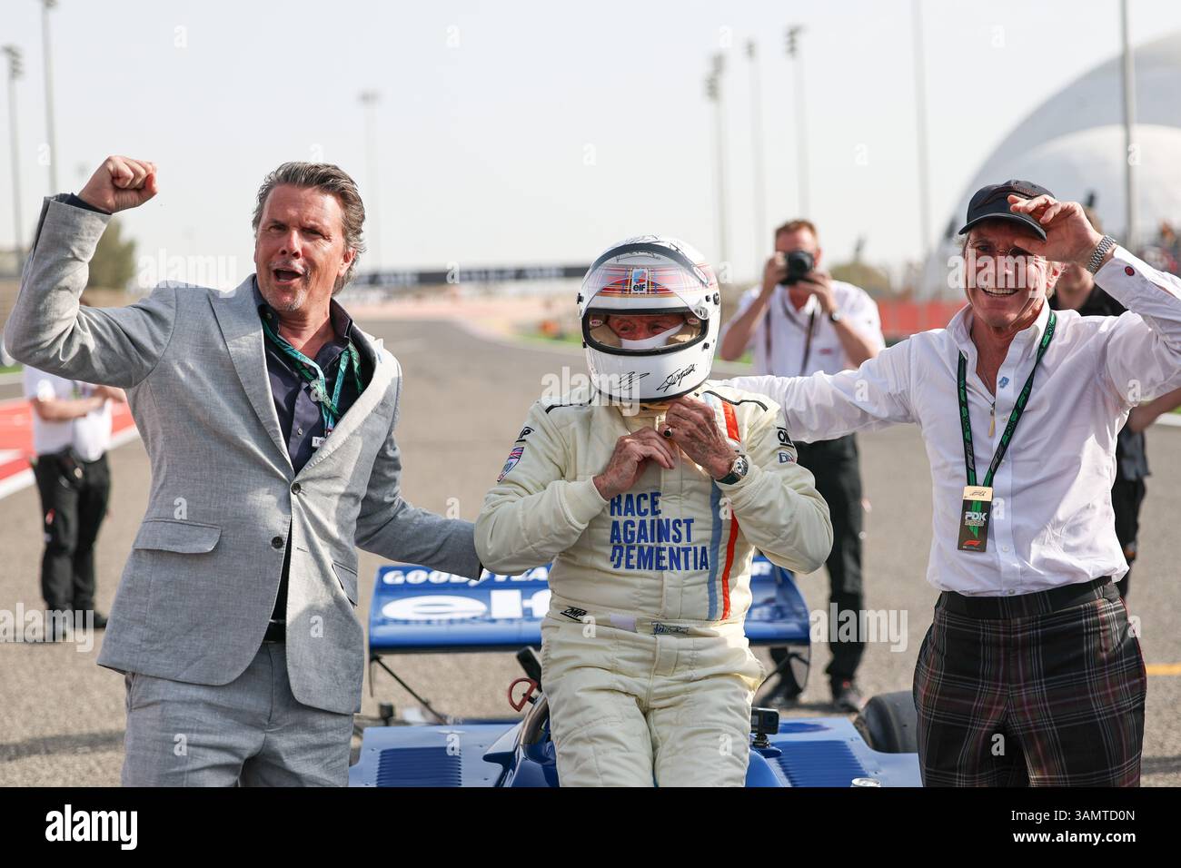 SAKHIR, BAHRAIN - APRIL 13: Mark Stewart(L) and Paul Stewart(R ...