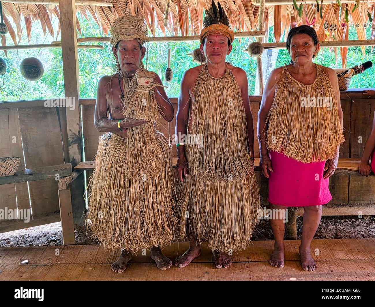 The Indigenous Yaguas of the Peruvian Amazon Stock Photo - Alamy
